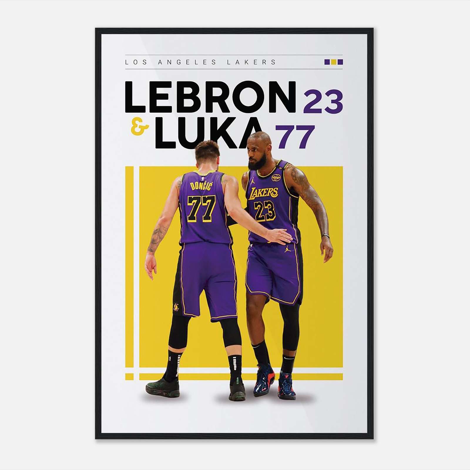 Lebron James Poster, Luka Doncic Poster, Basketball Poster, Sports ...