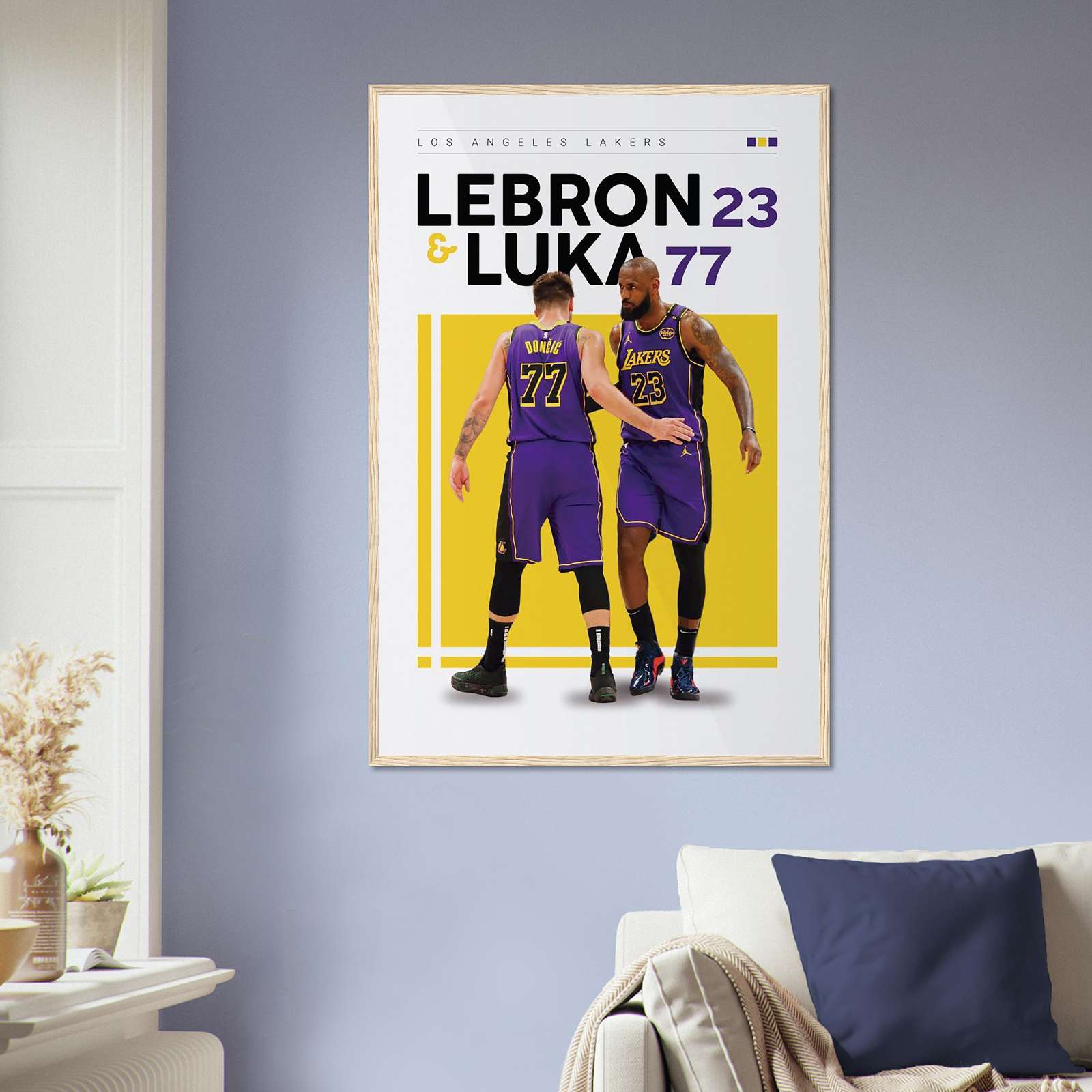 Lebron James Poster, Luka Doncic Poster, Basketball Poster, Sports ...