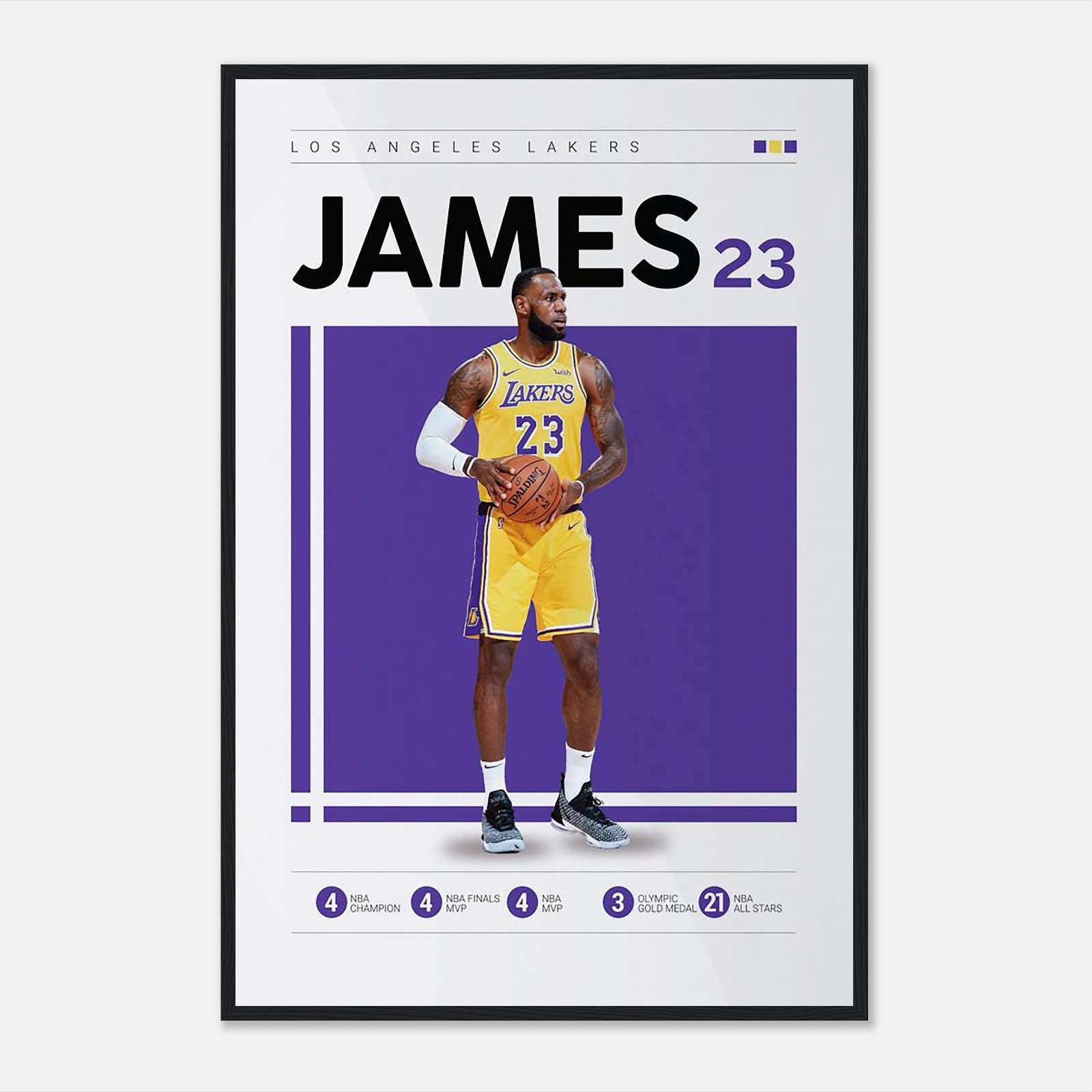Lebron James Poster, Sports Poster, Full-Size Poster, Ready to Hang ...