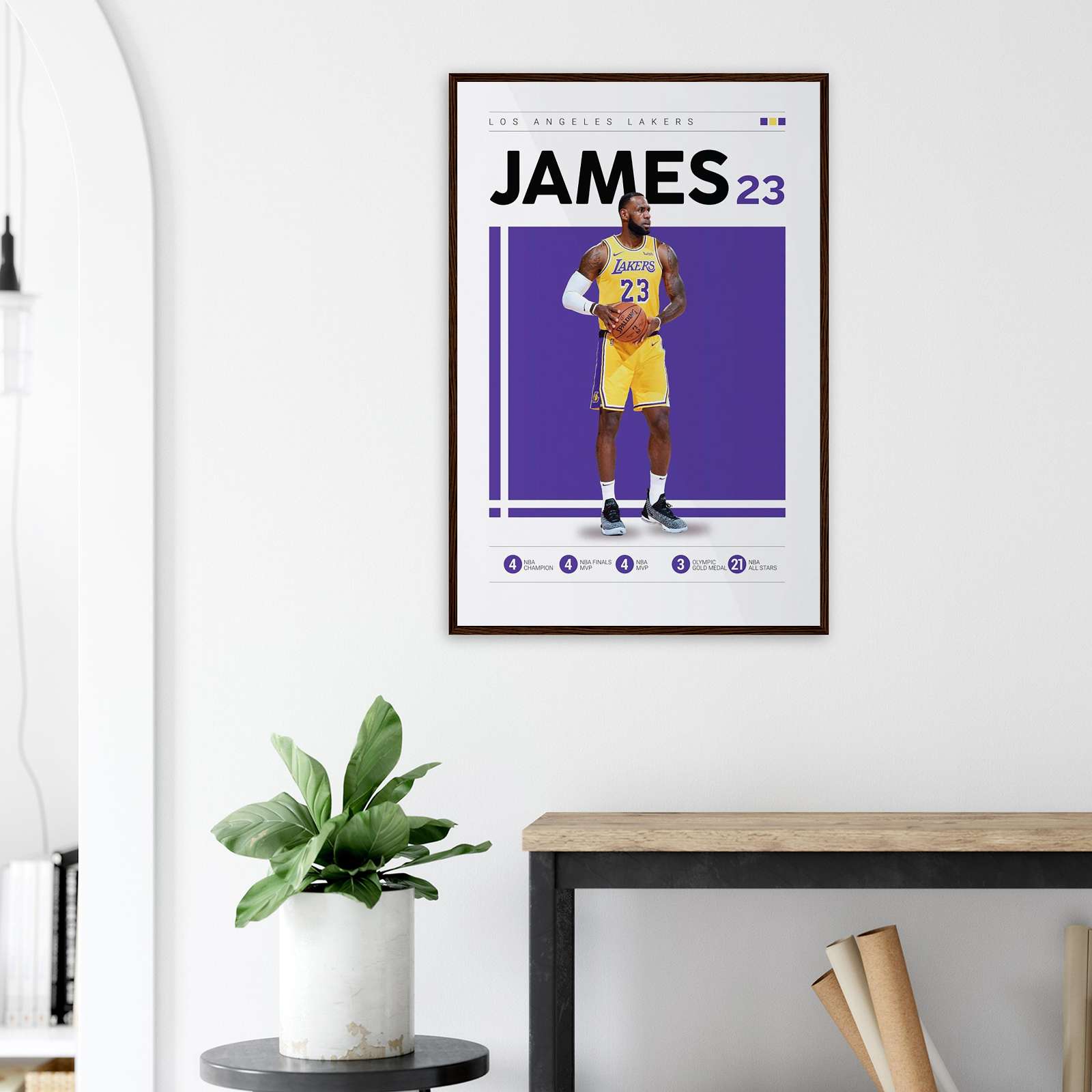 Lebron James Poster, Sports Poster, Full-Size Poster, Ready to Hang ...
