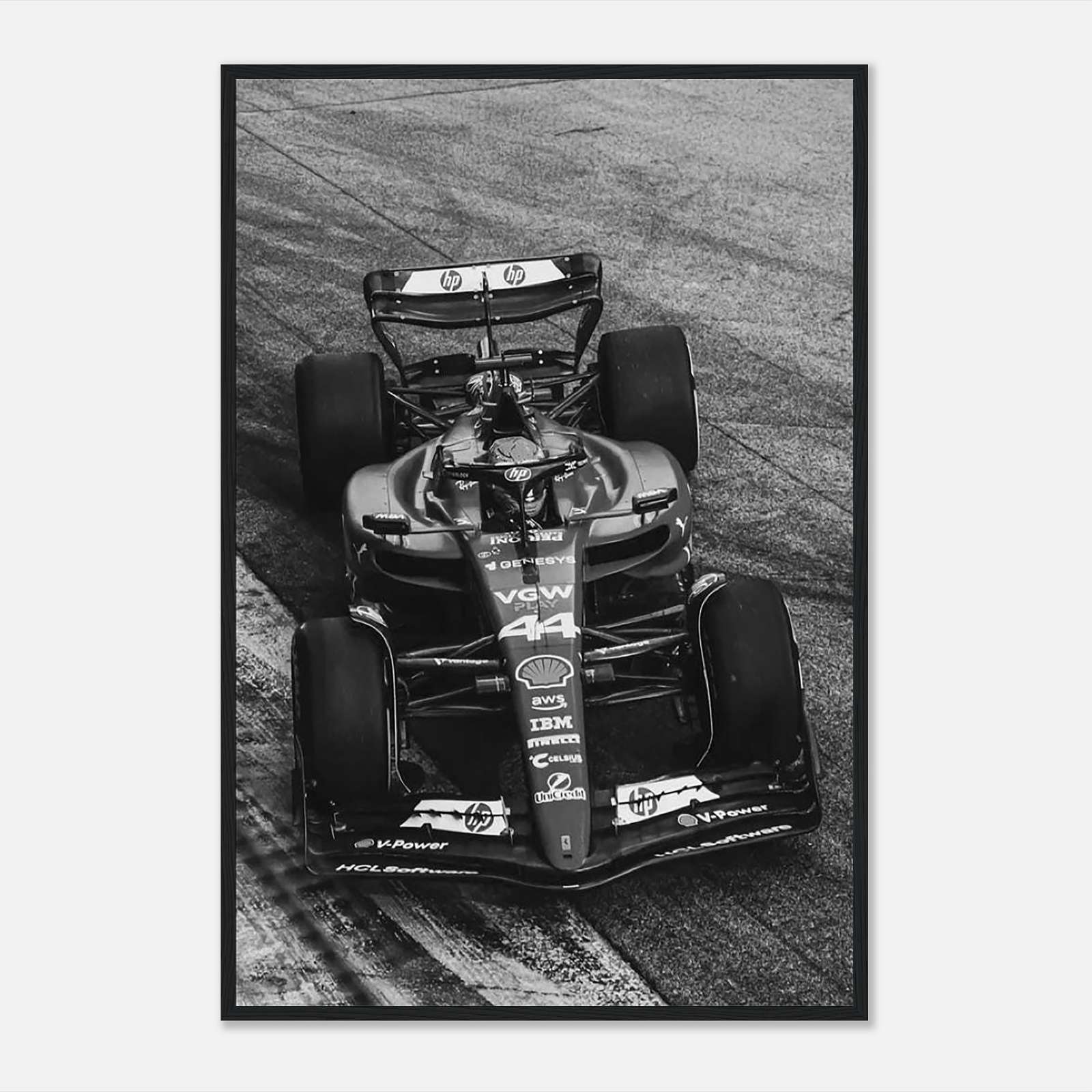 Lewis Hamilton Poster, Formula 1 Poster, Vintage F1 Poster 2, Full-Size ...