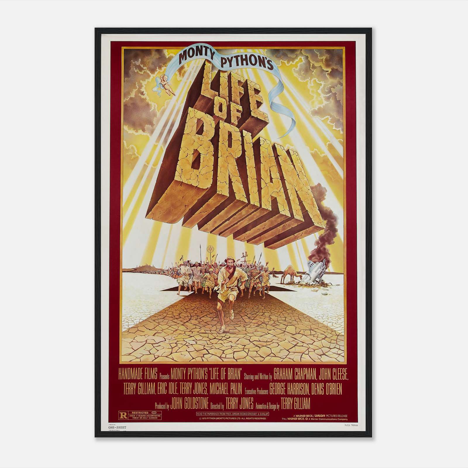 Life Of Brian Movie Poster, Life Of Brian Film Poster, Classic Movie ...