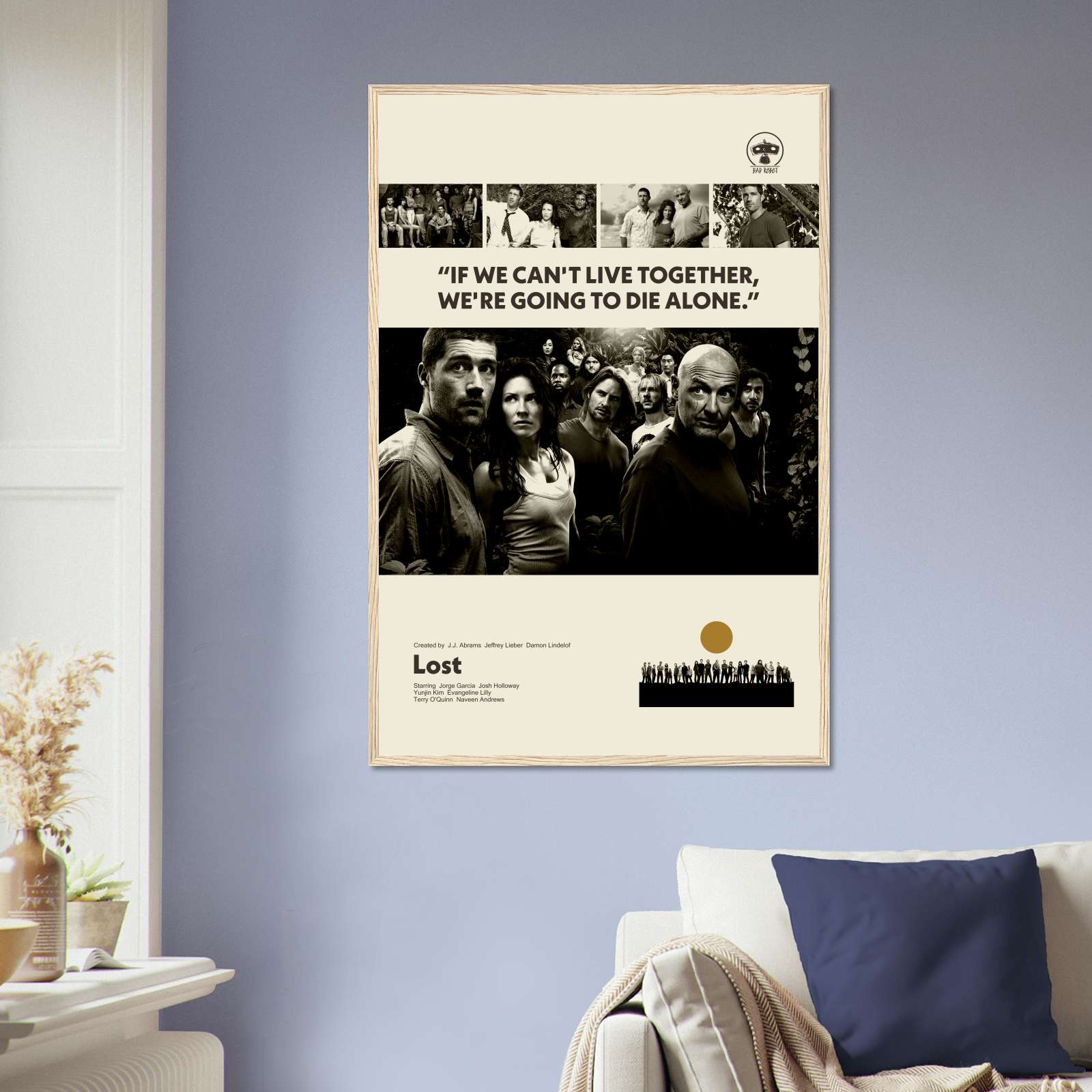 Lost Tv Series Poster, Sci-Fi Tv Poster, Movie Poster, Full-Size Poster ...