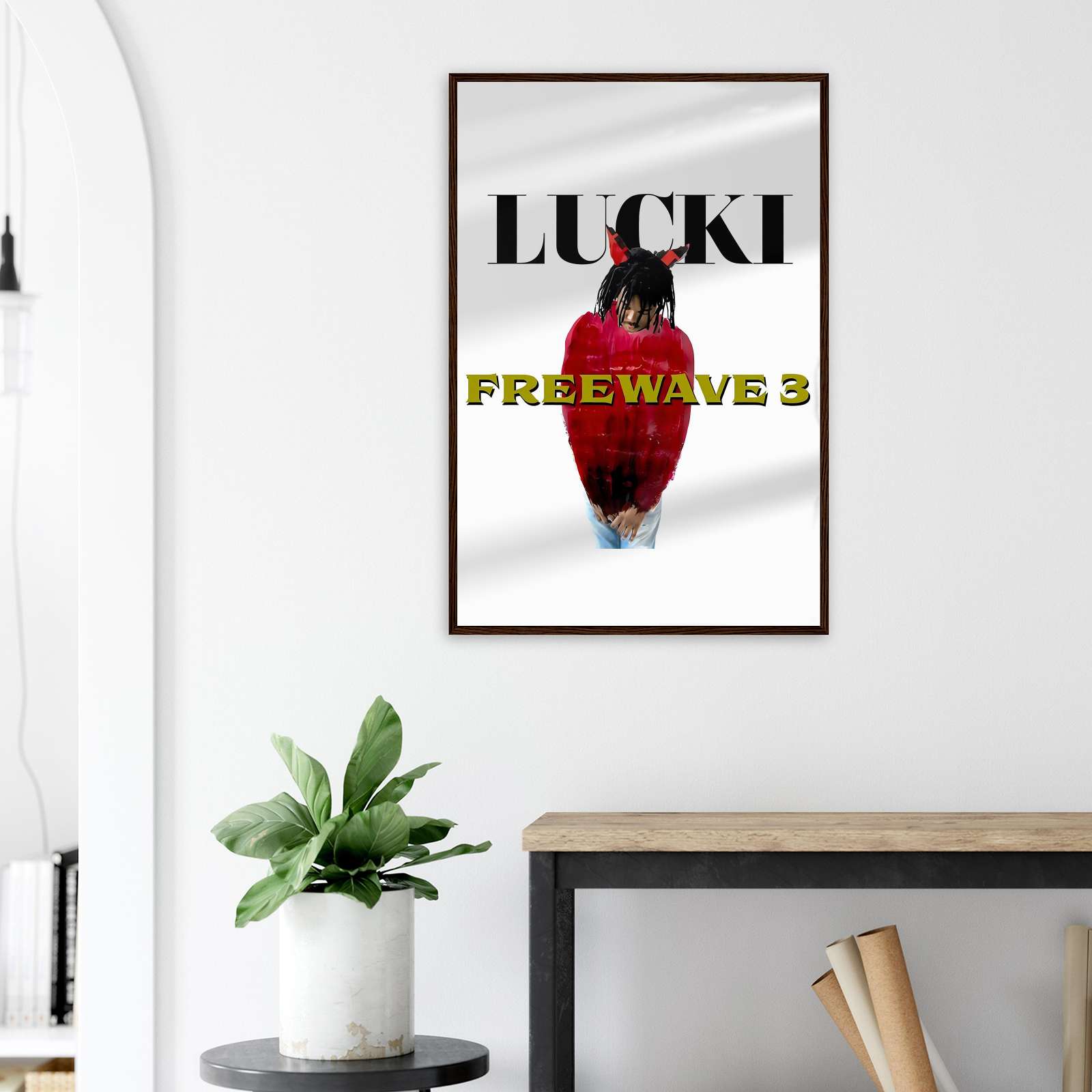 Lucki Rapper Poster, Freewave 3 Poster, Full-Size Poster, Ready to Hang ...