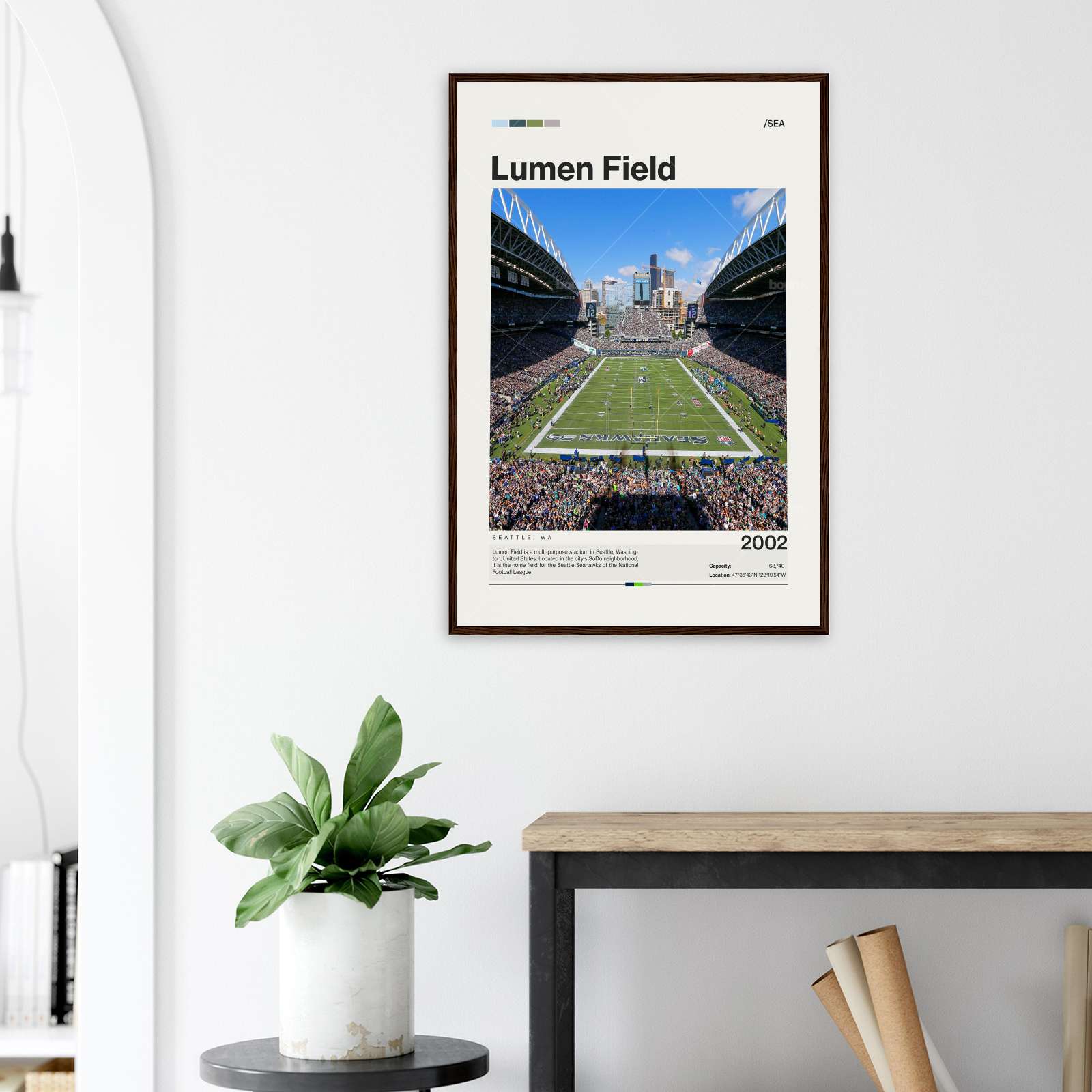 Lumen Field Poster, Stadium Poster, Sports Poster, Full-Size Poster ...