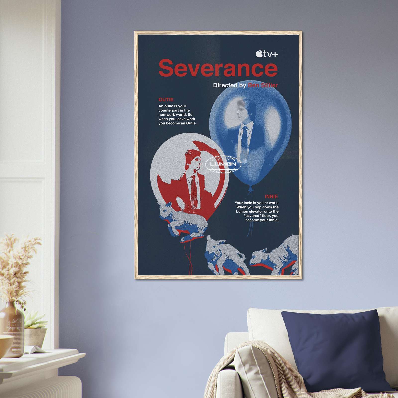 Lumon Break Room Poster Severance Hang In There Print, Dylan G Art, Tv ...
