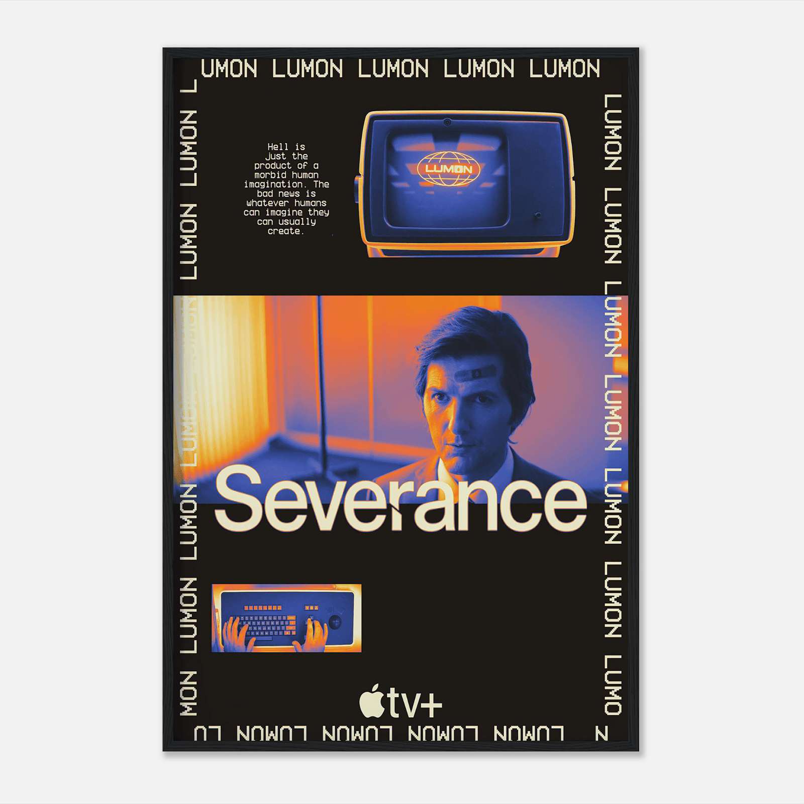 Lumon Break Room Poster Severance Tv Series Print, Hang In There Art ...