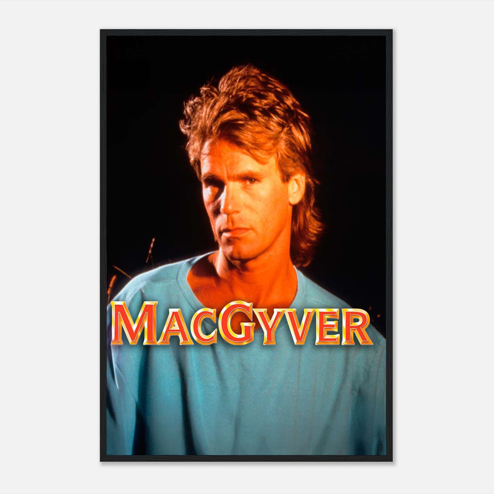 Macgyver Tv Series Poster, Macgyver Tv Show Poster, Cult Clasic Movie ...