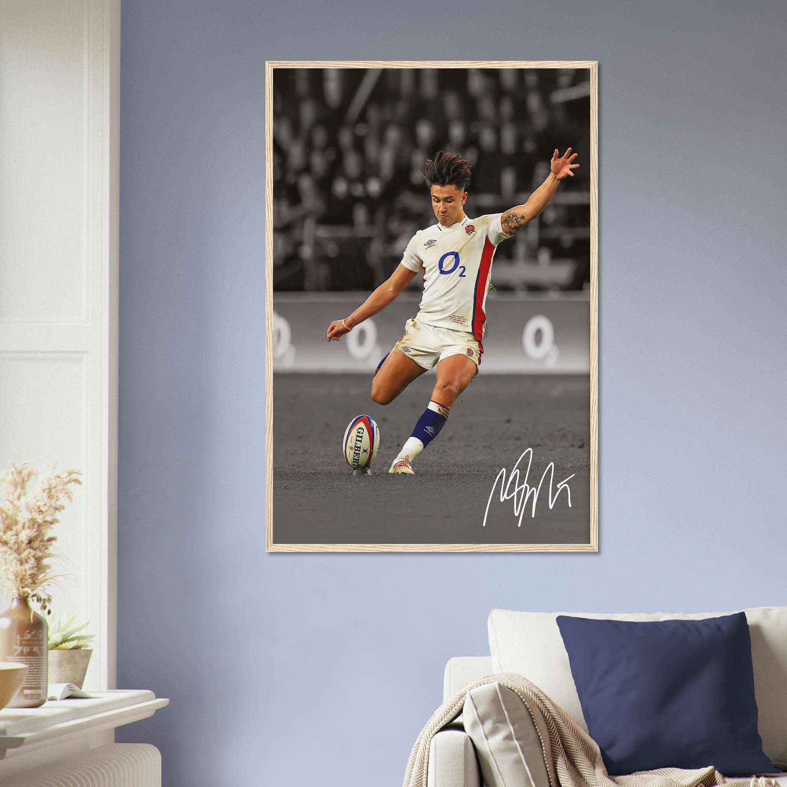Marcus Smith Poster, Rugby Poster, Sports Poster, Full-Size Poster ...