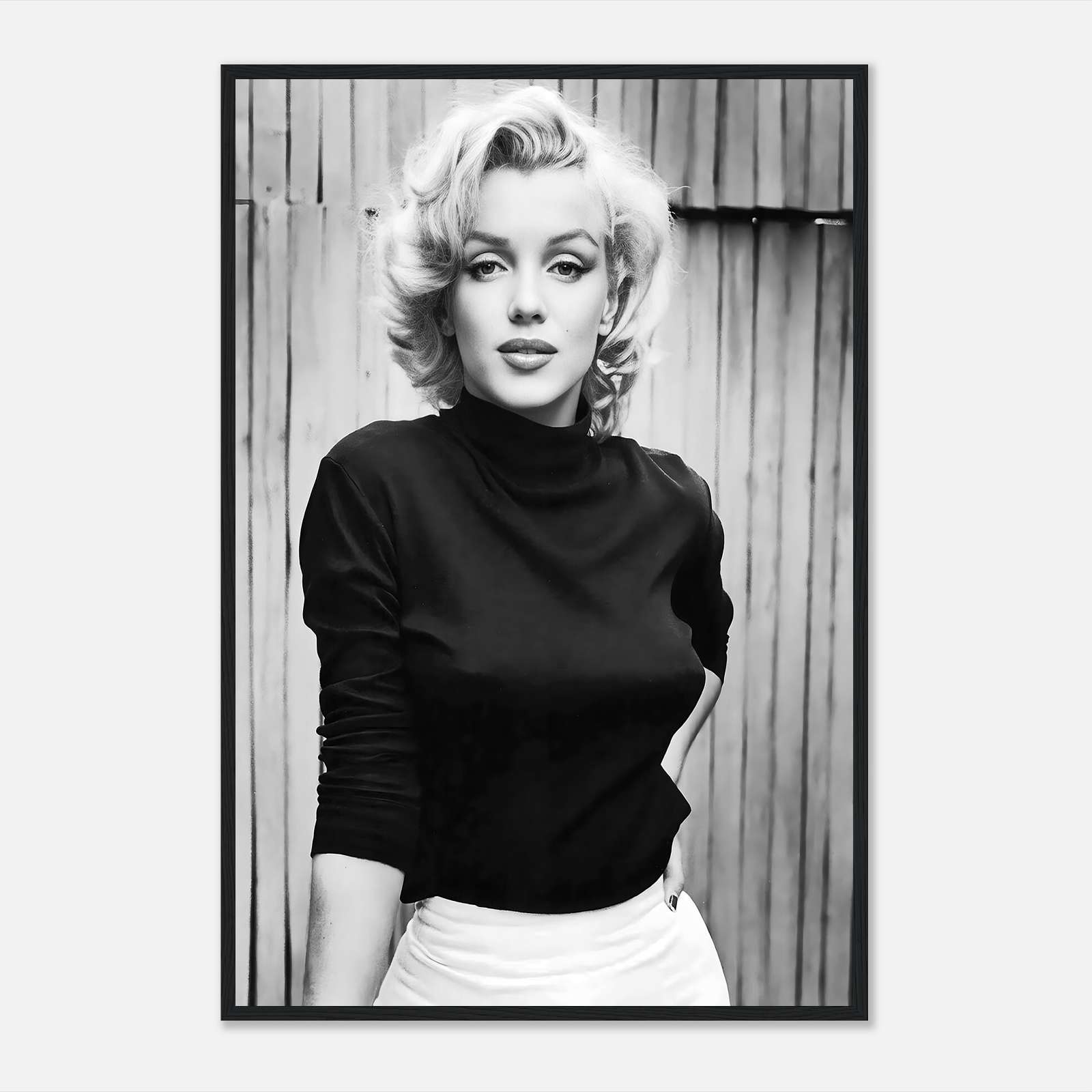 Marilyn Monroe Poster, Black And White, Marilyn Monroe Print, Fashion ...