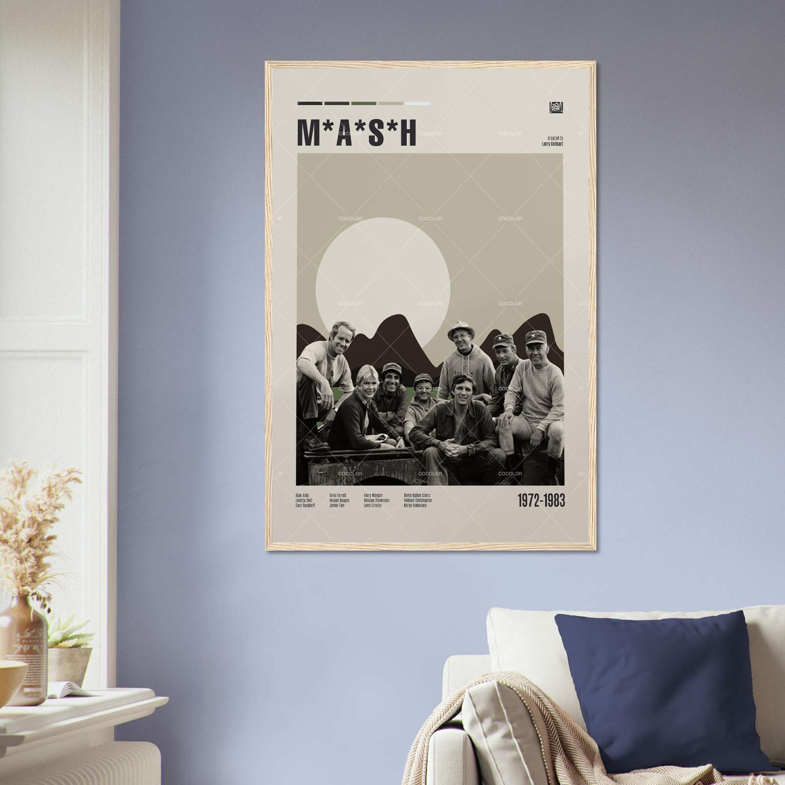Mash Movie Poster, Vintage Movie Poster, Tv Series Poster, Full-Size ...