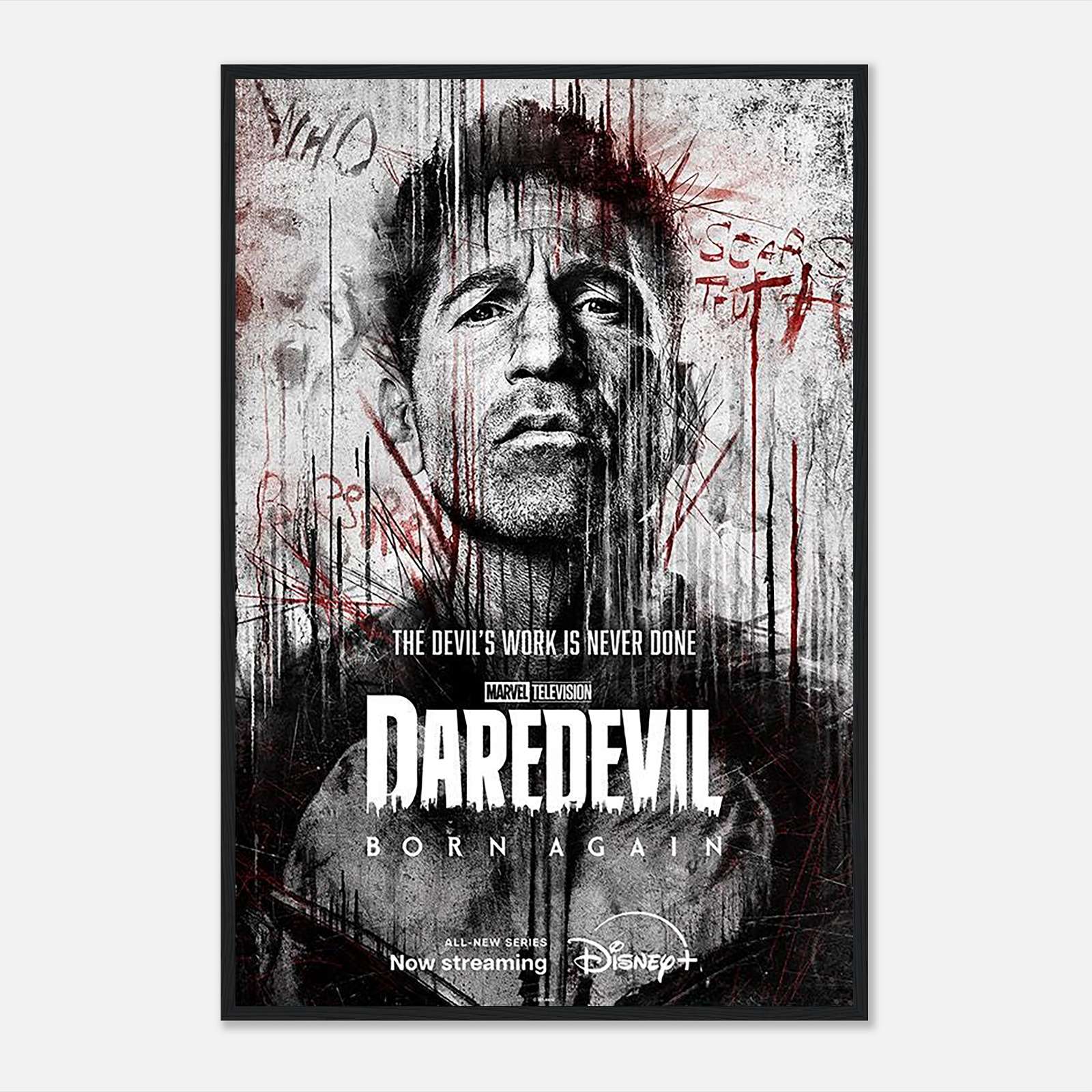 Matt Murdock Daredevil Poster, High Quality Wall Art From Daredevil ...