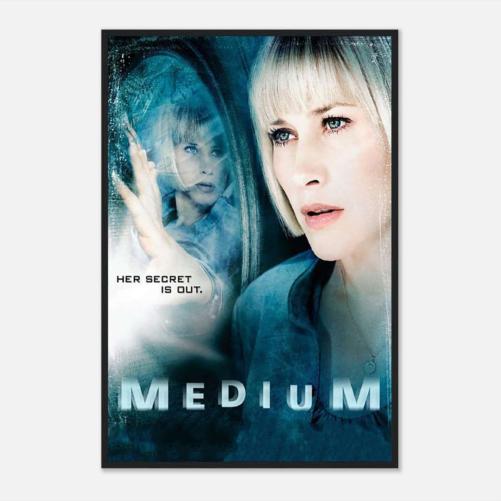 Medium Tv Series Poster, Medium Tv Show Poster, Vintage Movie Poster ...