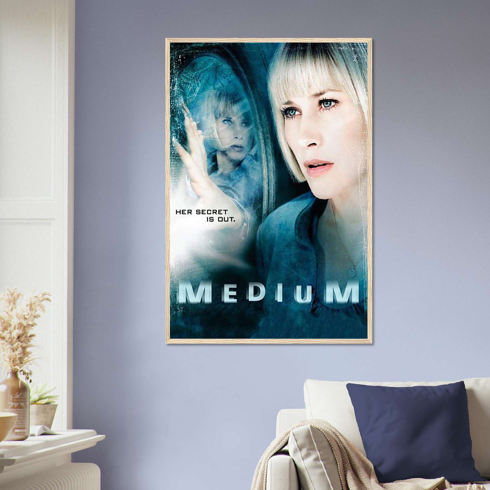 Medium Tv Series Poster, Medium Tv Show Poster, Vintage Movie Poster ...