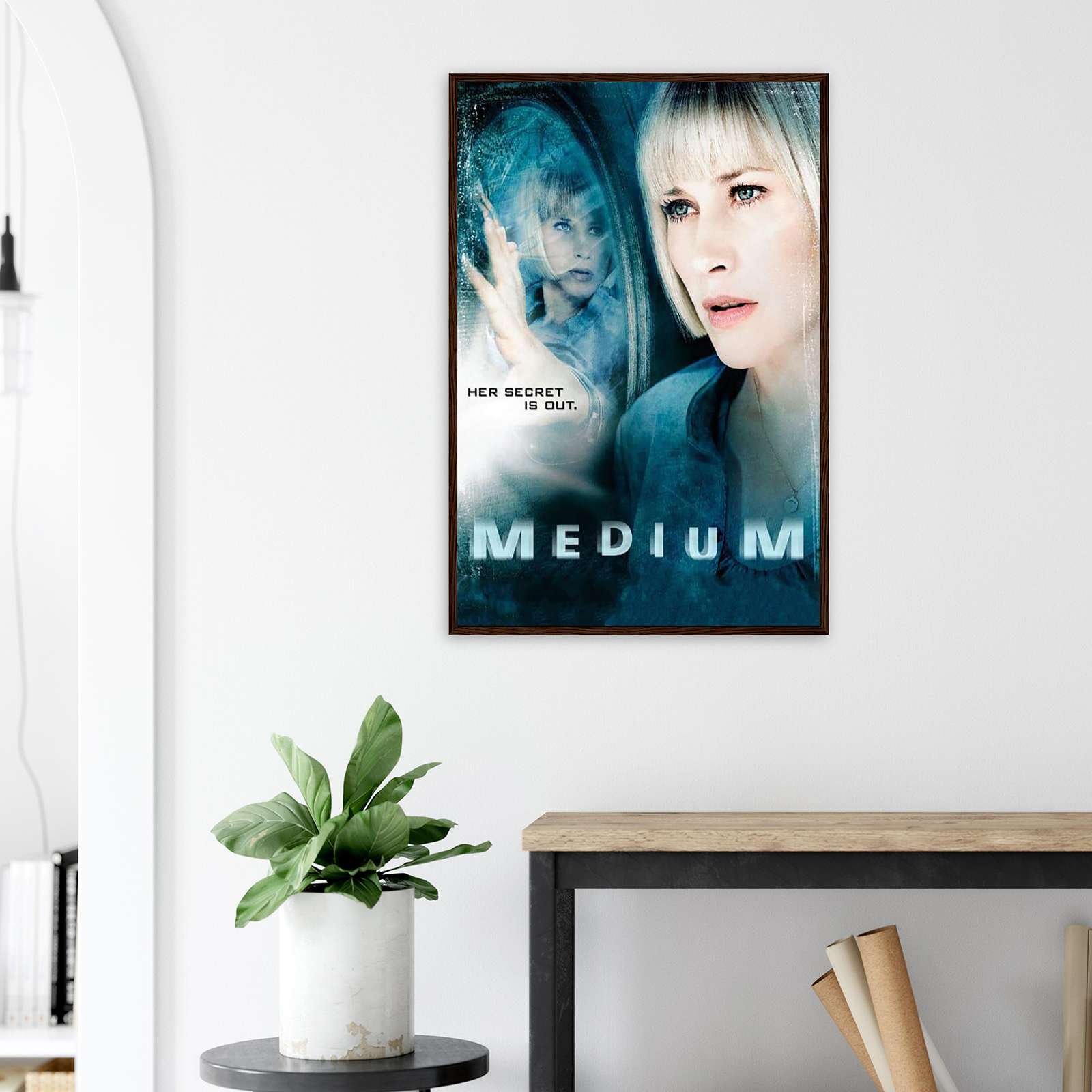 Medium Tv Series Poster, Medium Tv Show Poster, Vintage Movie Poster ...