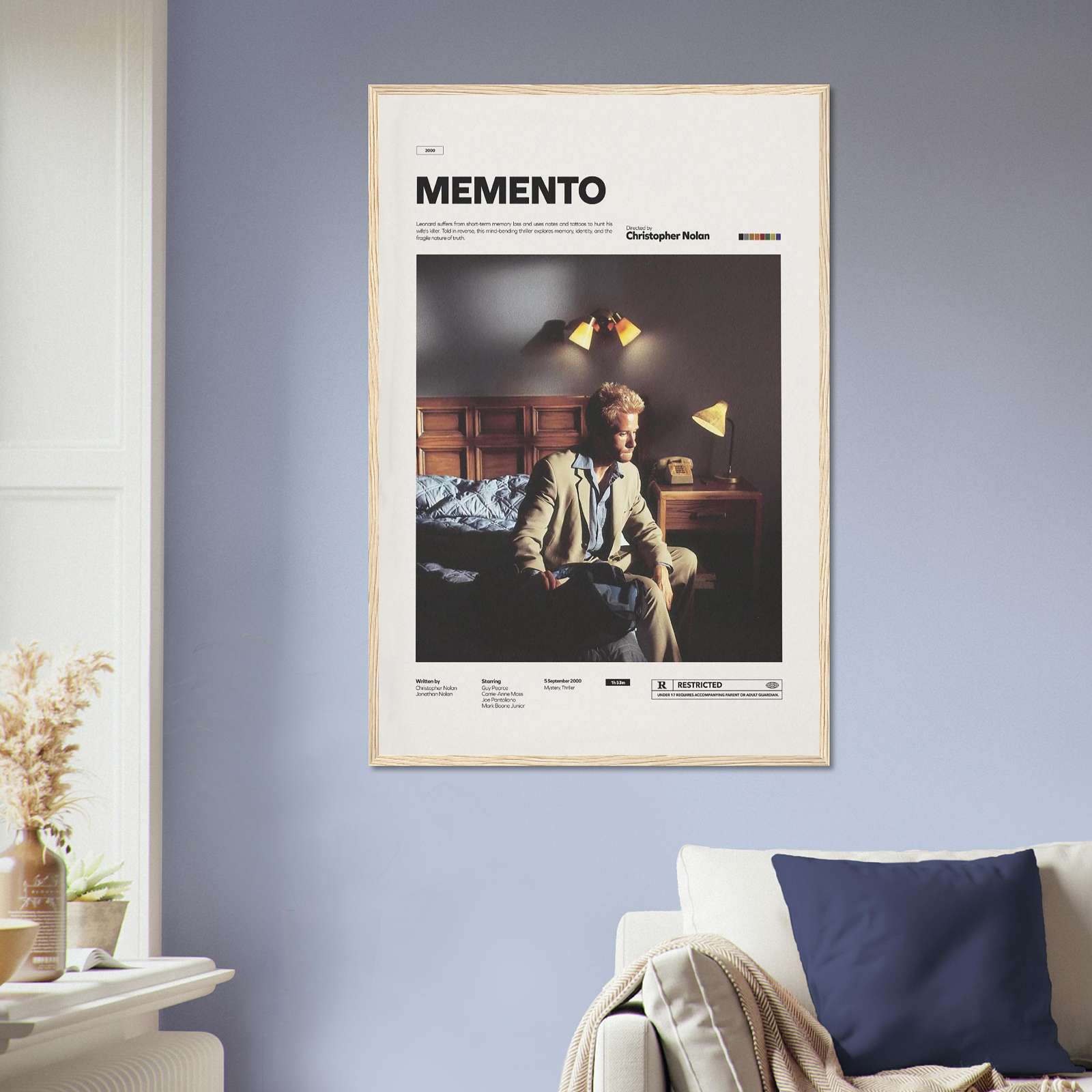 Memento Movie Poster, Memento Film Poster, Classic Movie Poster, Full ...