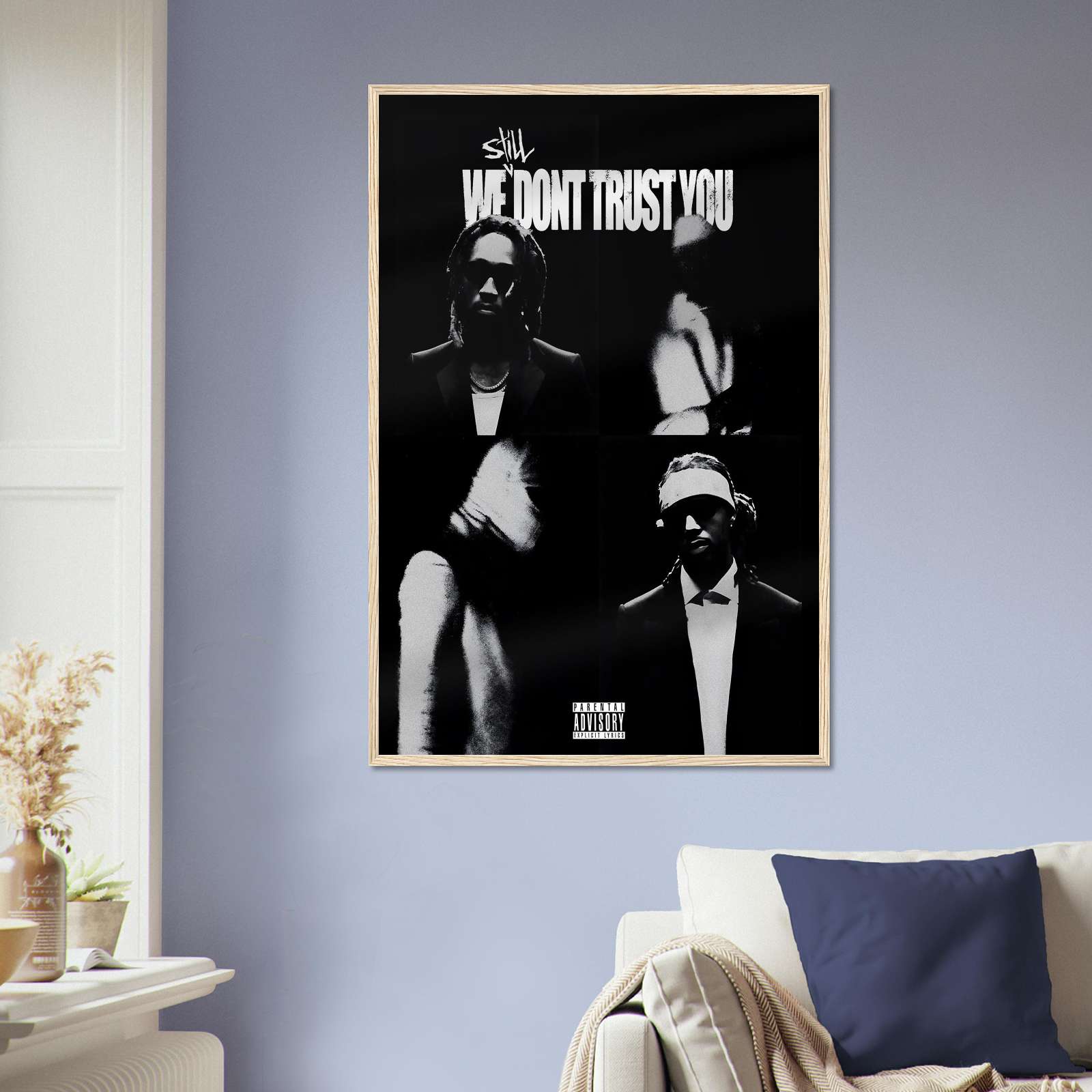 Metro Boomin Poster, We Still Dont Trust You Poster Album Cover Poster ...