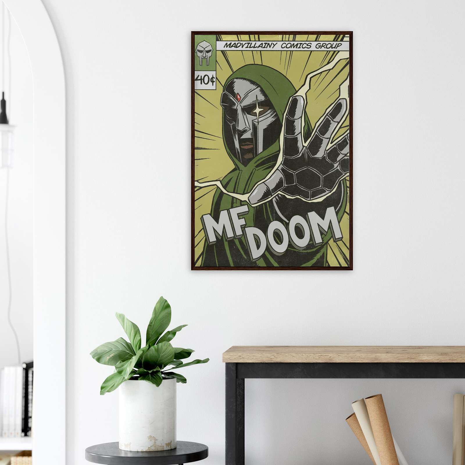 Mf Doom Poster, Rapper Poster, Full-Size Poster, Ready to Hang - Citiesbox
