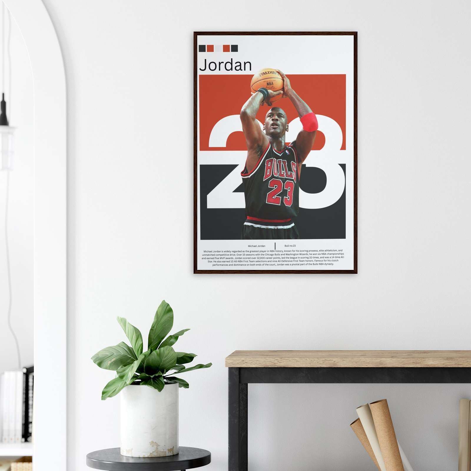 Michael Jordan Poster, Basketball Player Poster, Basketball Poster 1 ...