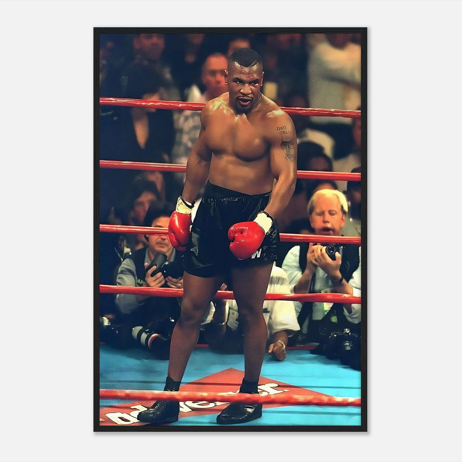 Mike Tyson Poster, Iron Mike Poster, Boxing Poster, Sports Poster, Full ...