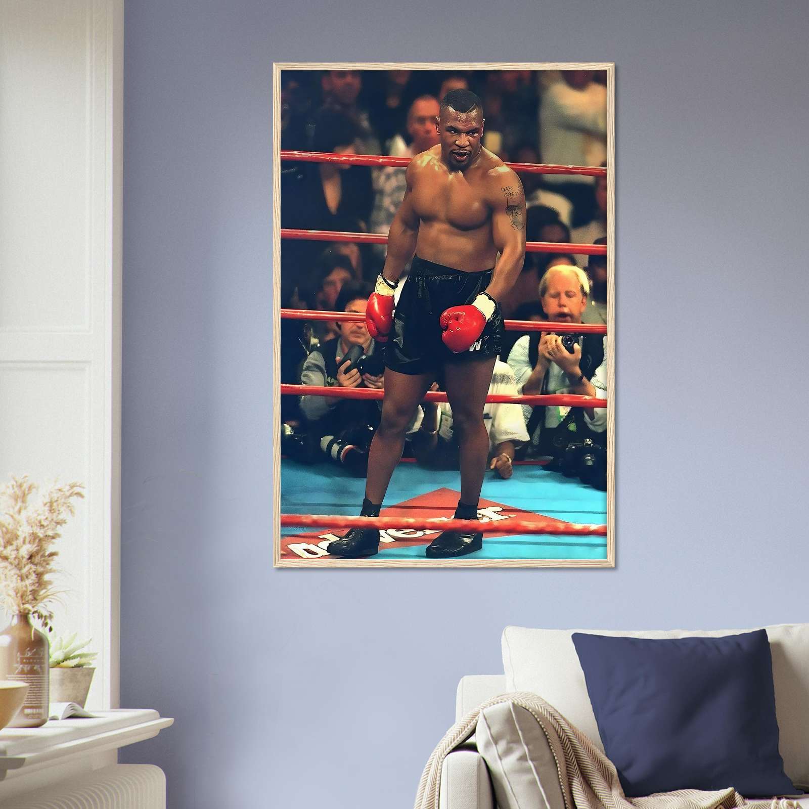 Mike Tyson Poster, Iron Mike Poster, Boxing Poster, Sports Poster, Full ...