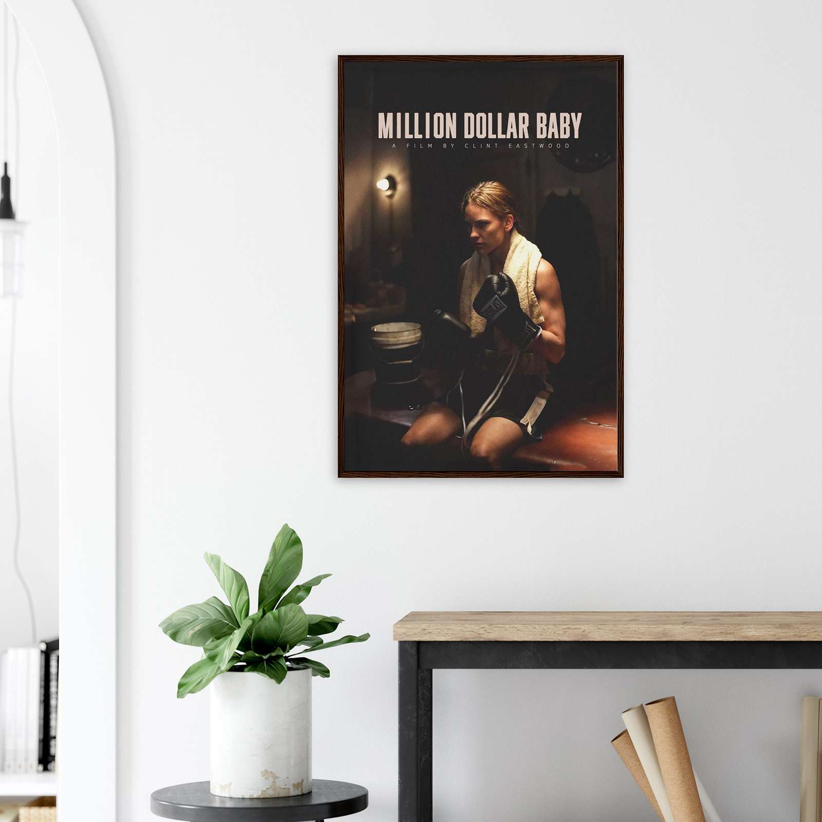 Million Dollar Baby Movie Poster, Vintage Movie Poster, Film Poster ...