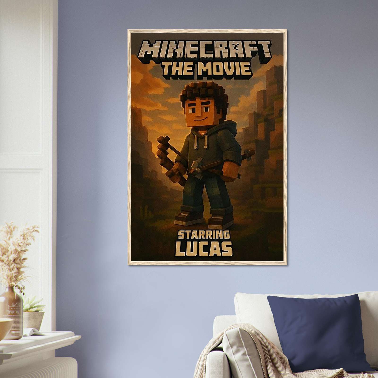 Minecraft Trial Movie Poster, Minecraft Trial Game Poster, Video Game ...