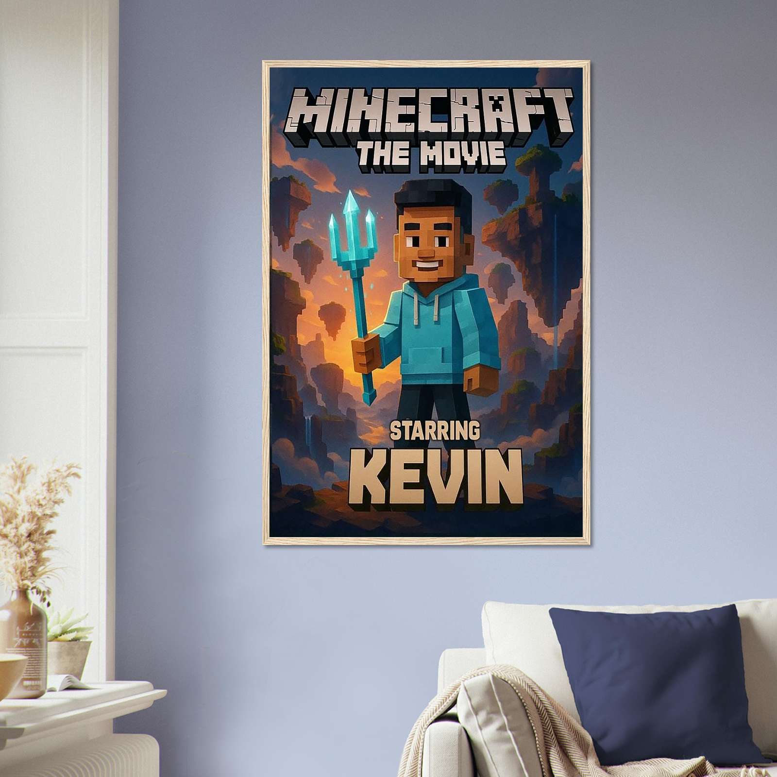 Minecraft Trial Movie Poster, Minecraft Trial Game Poster, Video Game ...