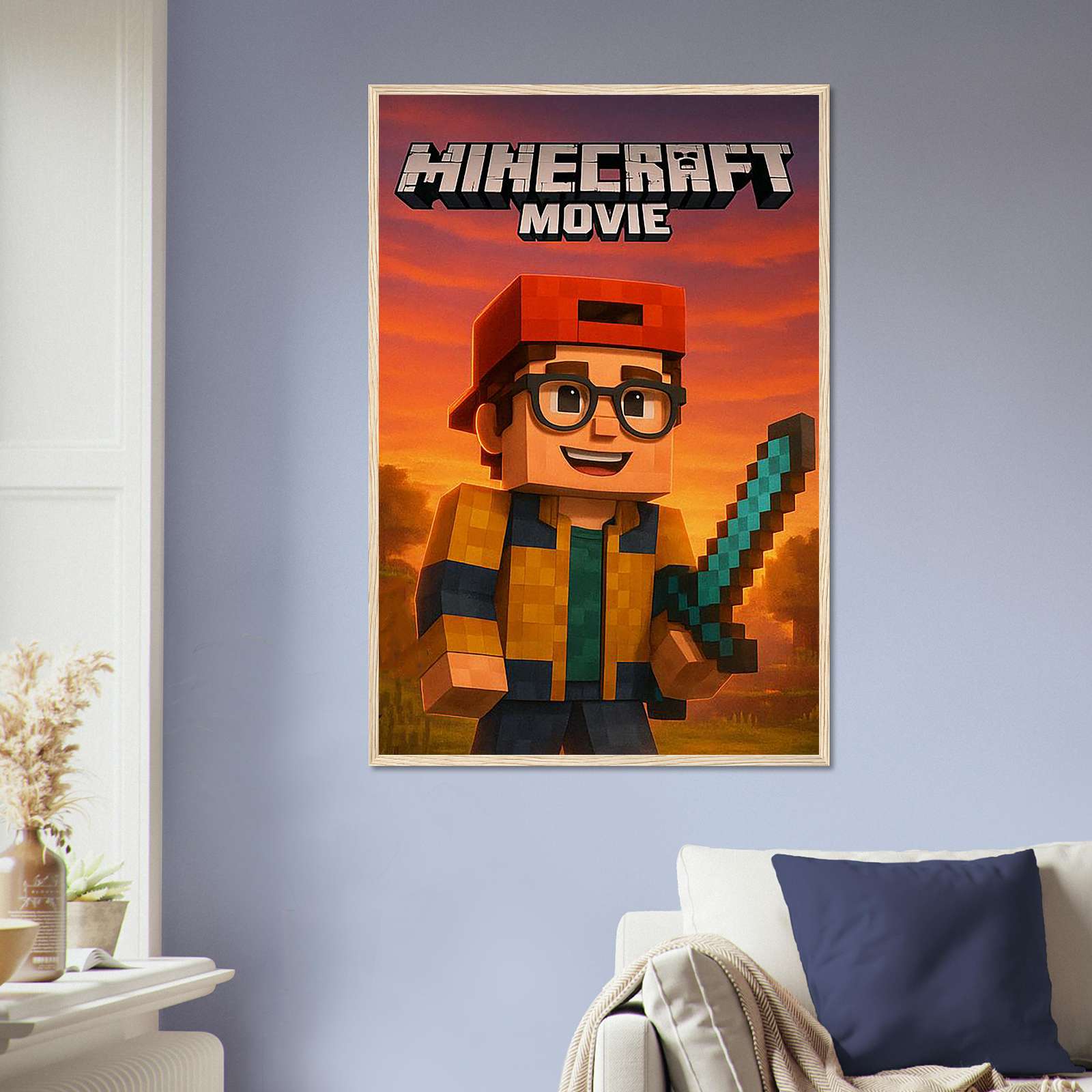 Minecraft Trial Movie Poster, Minecraft Trial Game Poster, Video Game ...