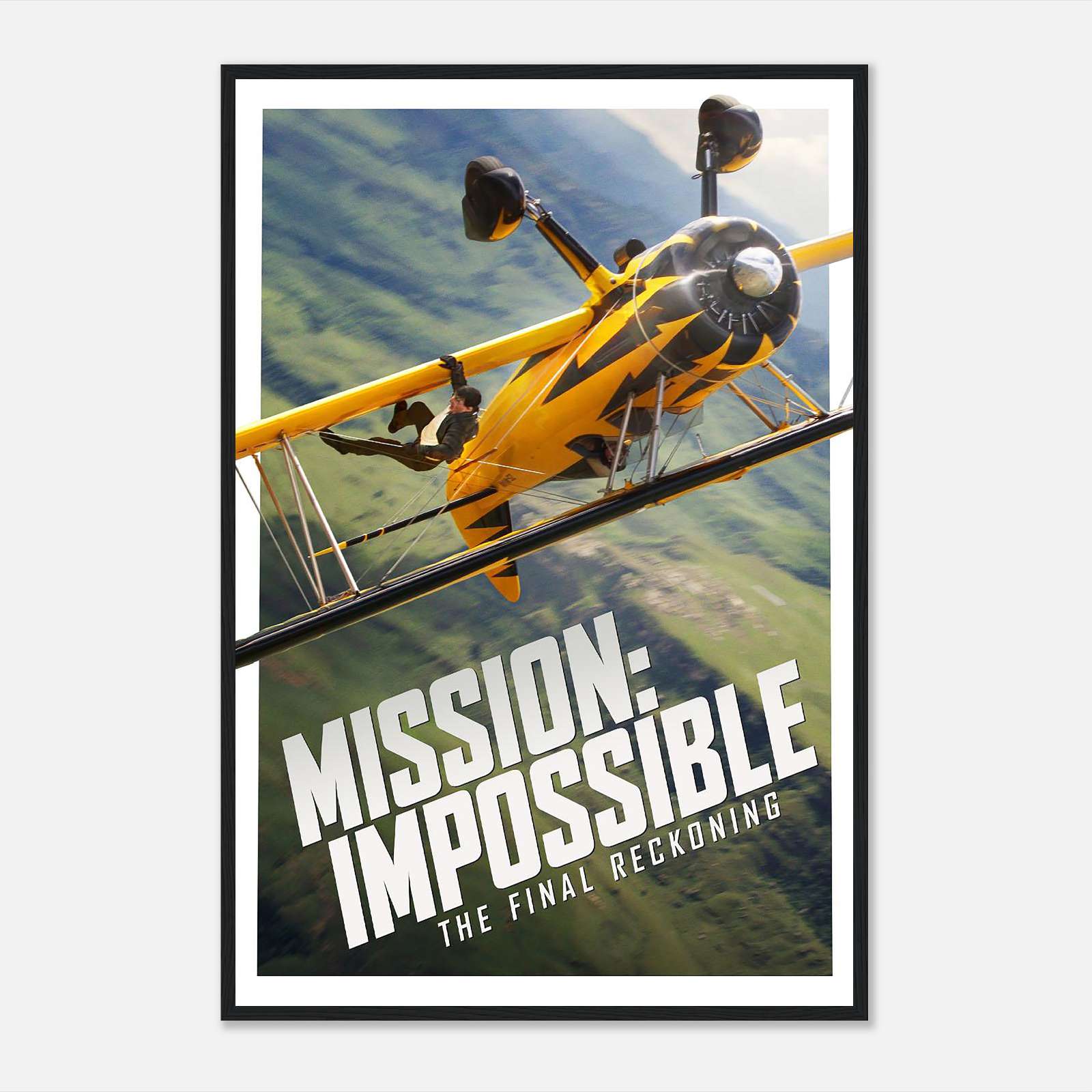 Mission Impossible Final Reckoning Movie Poster, Tom Cruise Poster ...
