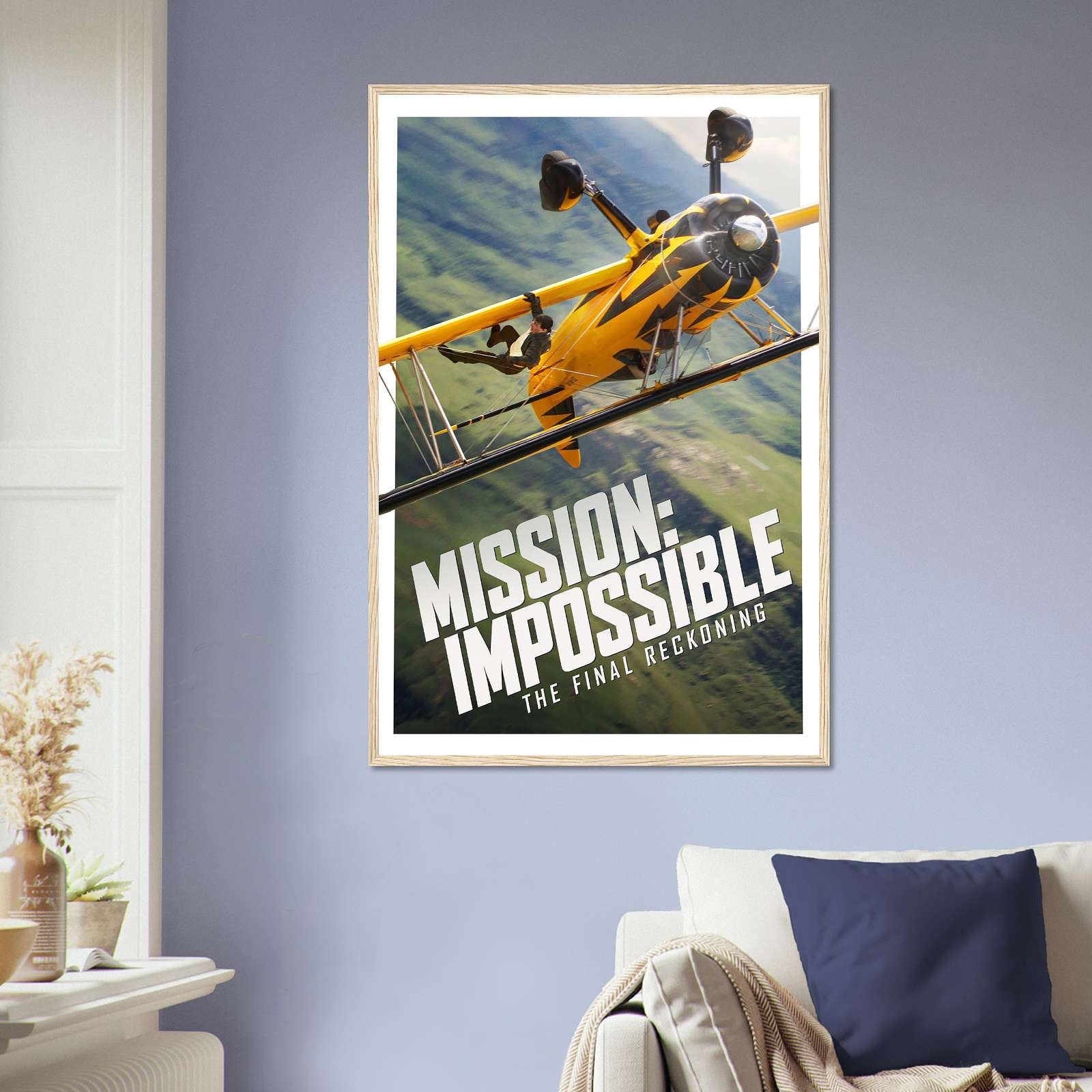 Mission Impossible Final Reckoning Movie Poster, Tom Cruise Poster ...