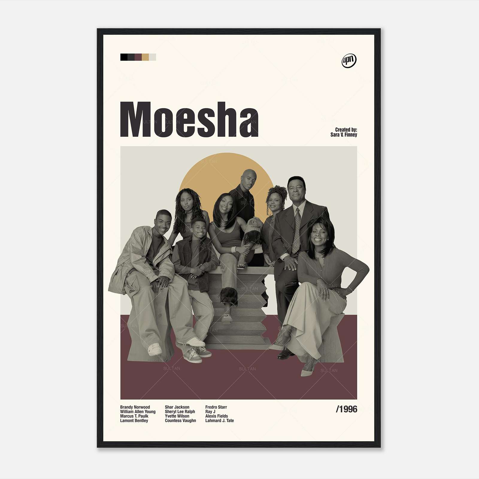 Moesha Tv Series Poster, Moesha Tv Show Poster, Movie Poster, Full-Size ...