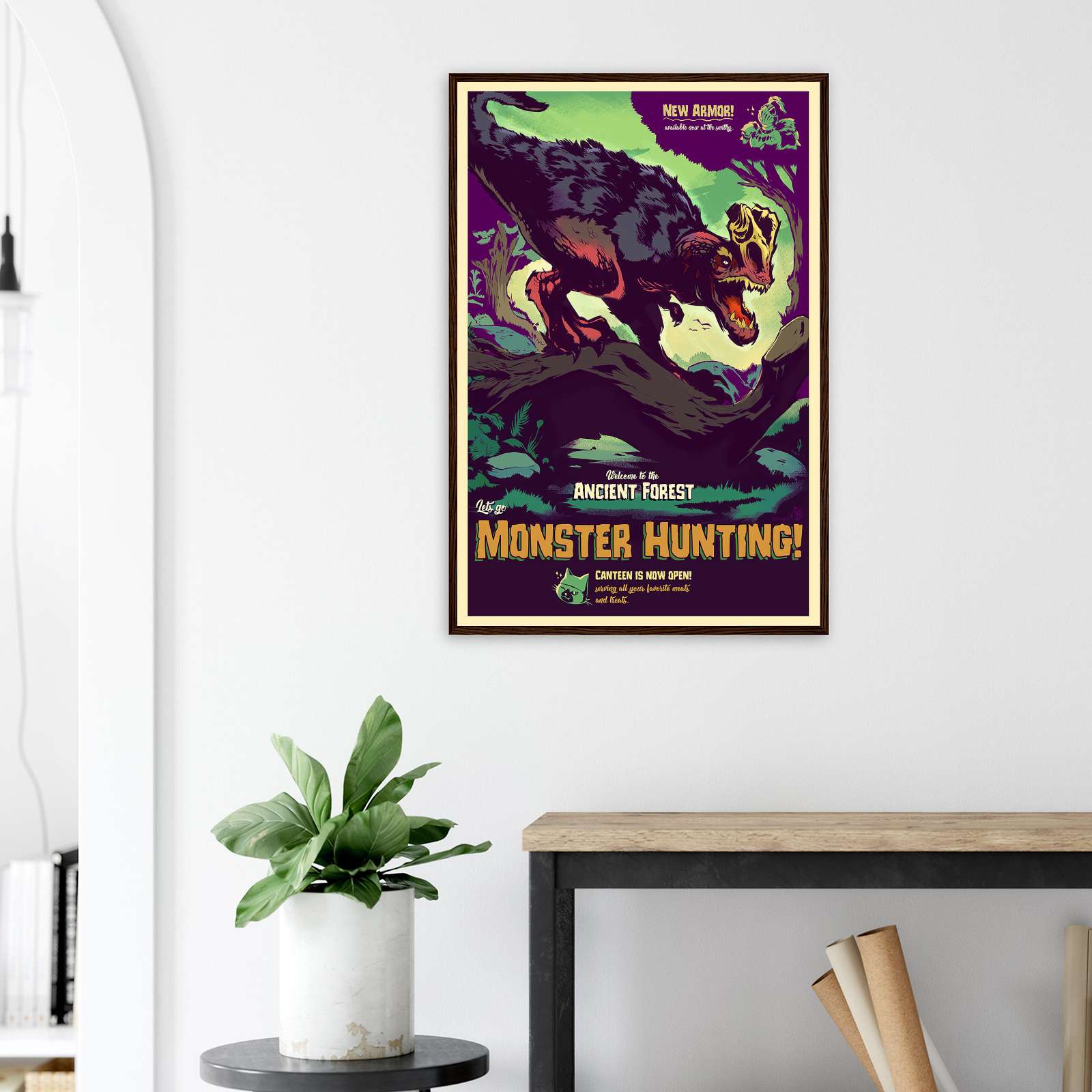 Monster Hunter Poster, Game Poster, Video Game Poster, Gaming Poster ...