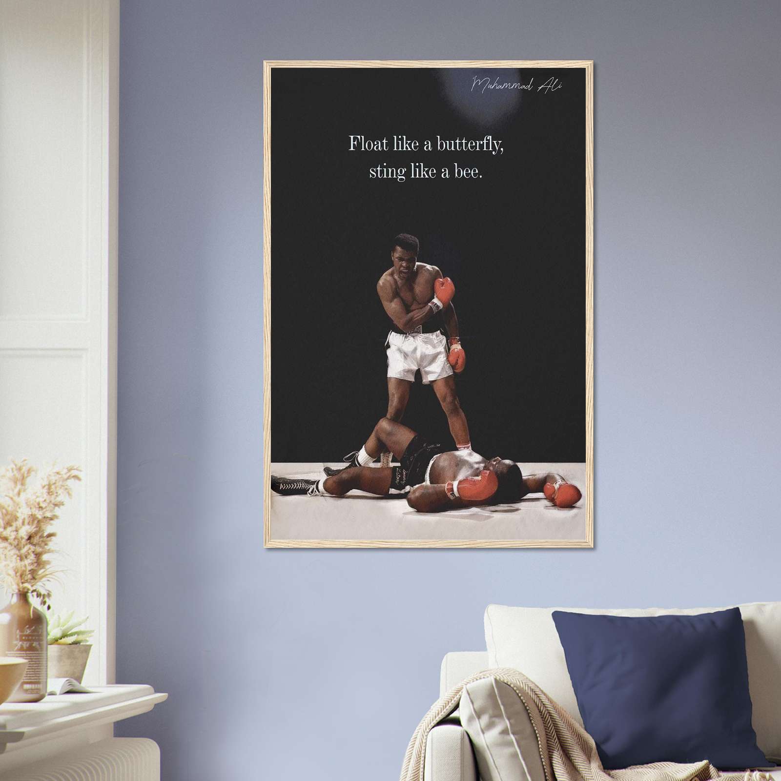 Muhammad Ali Poster, Muhammad Ali Boxing Poster, Sports Poster, Full ...