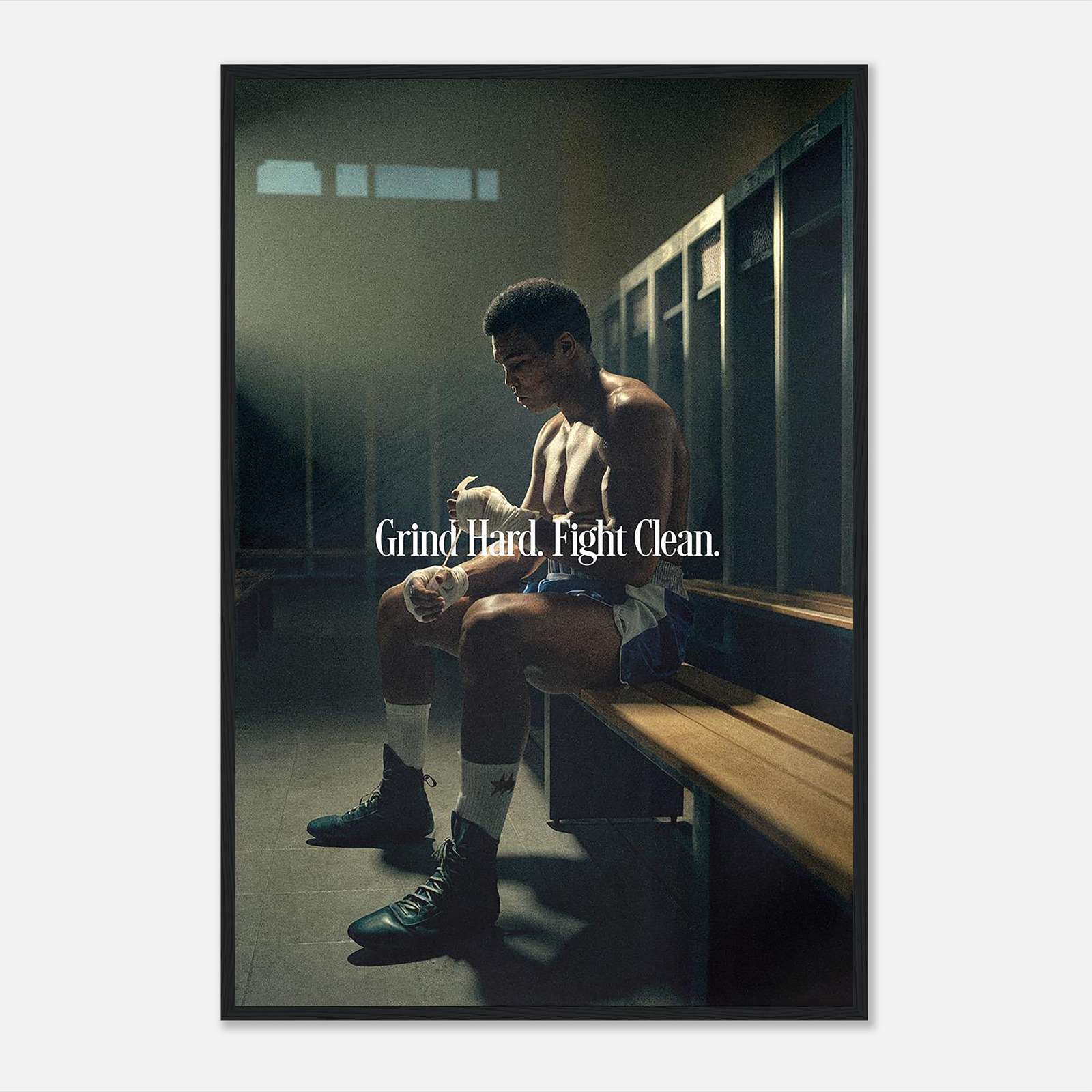 Muhammad Ali Poster, Muhammad Ali Motivational Boxing Poster, Full-Size Poster, Ready to Hang ...