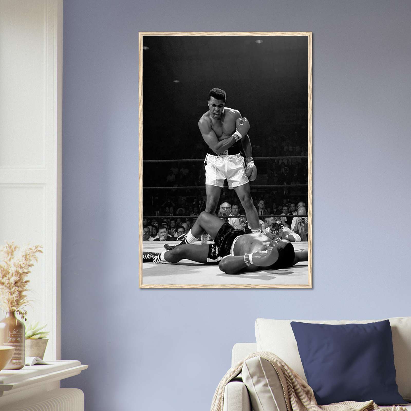 Muhammad Ali Poster, Vintage Sport Poster, Vintage Boxing Poster, Full ...