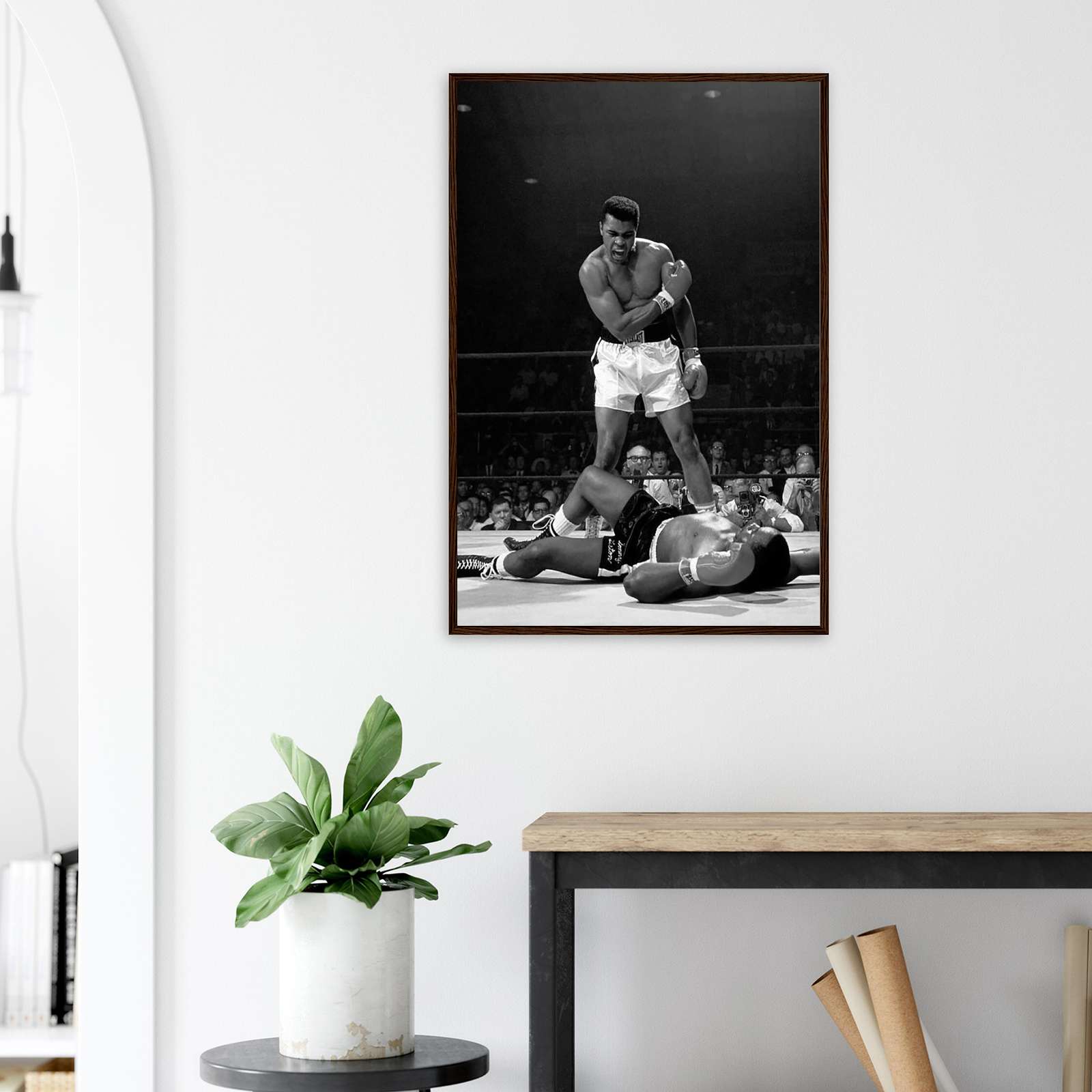 Muhammad Ali Poster, Vintage Sport Poster, Vintage Boxing Poster, Full ...