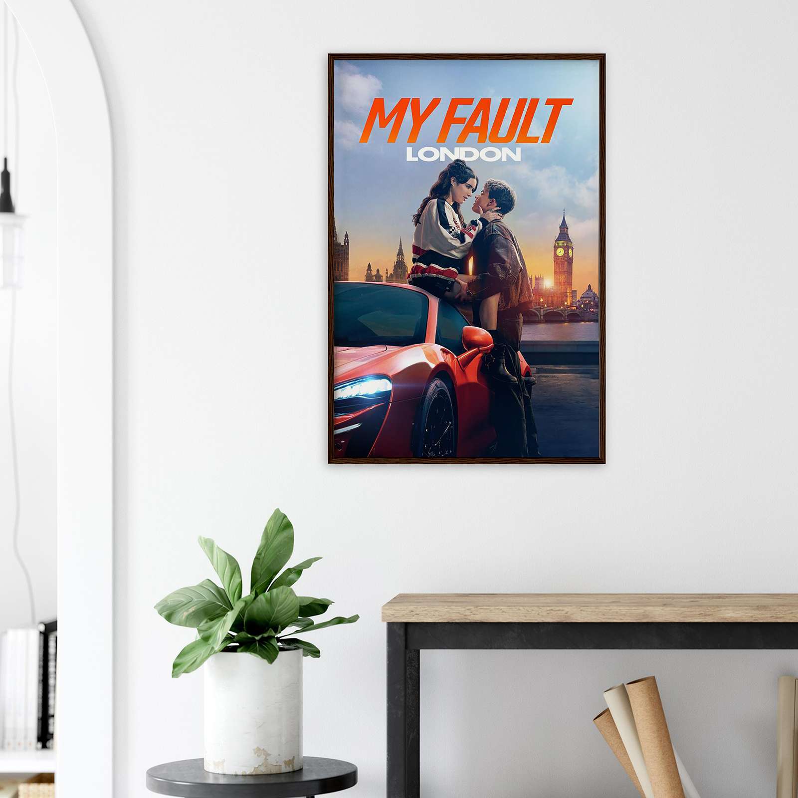 My Fault London Movie Poster, 2025 Movie Poster, Full-Size Poster ...