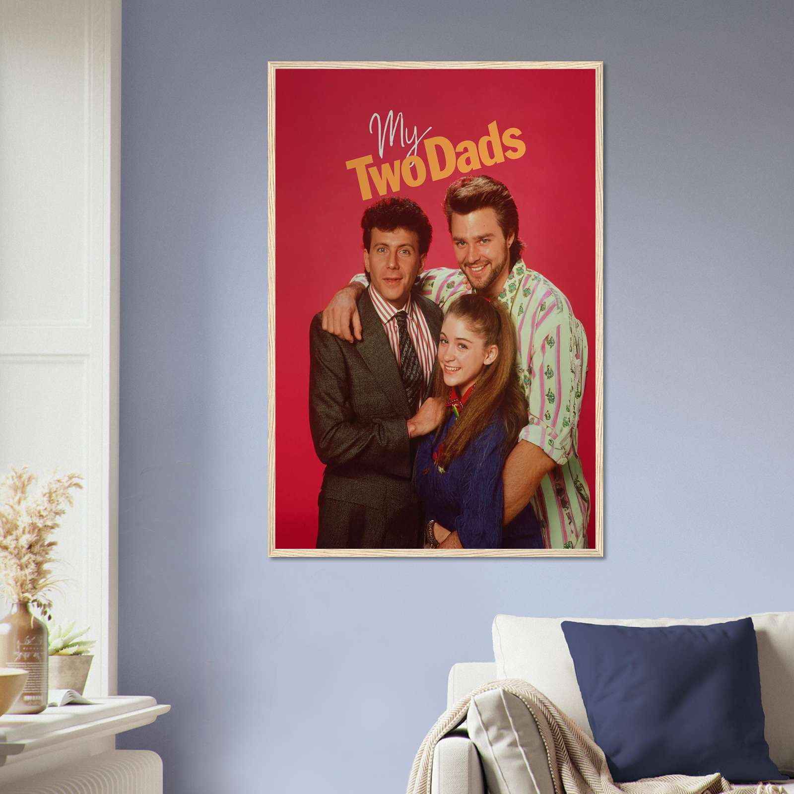 My Two Dads Tv Series Poster, My Two Dads Tv Show Poster, Movie Poster ...