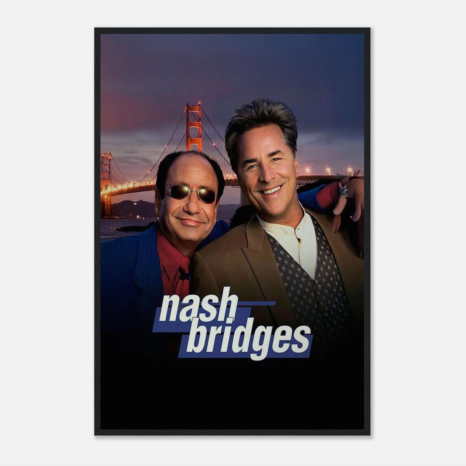 Nash Bridges Tv Series, Tv Show Poster, Full-Size Poster, Ready to Hang ...