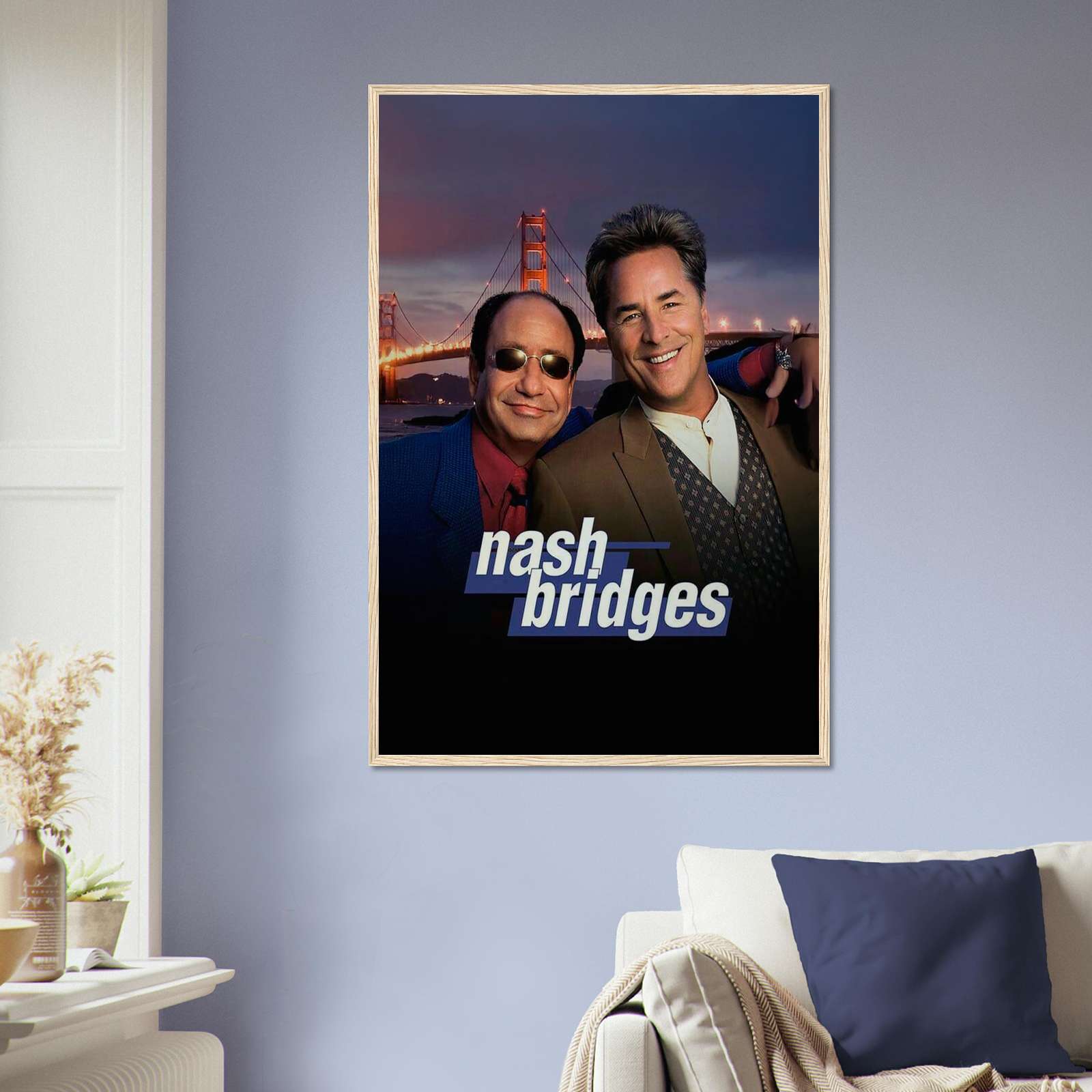 Nash Bridges Tv Series, Tv Show Poster, Full-Size Poster, Ready to Hang ...