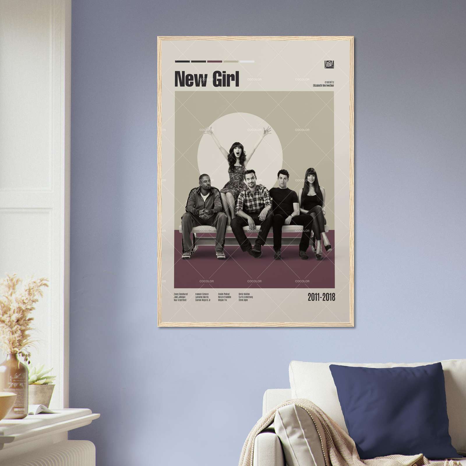 New Girl Tv Series Poster, New Girl Tv Show Poster, Full-Size Poster ...