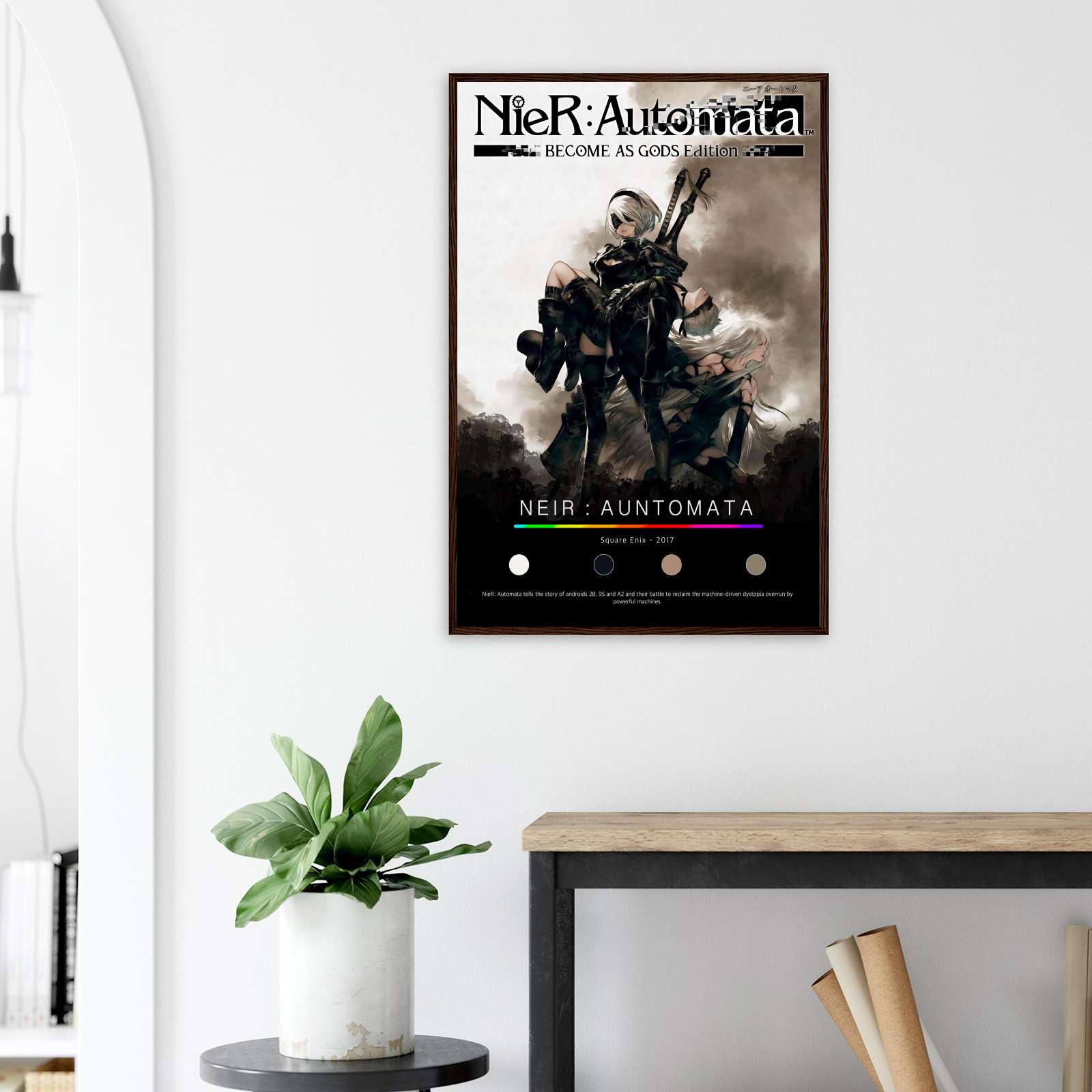 Nier Automata Poster, Nier Automata Game Poster, Video Game Poster ...