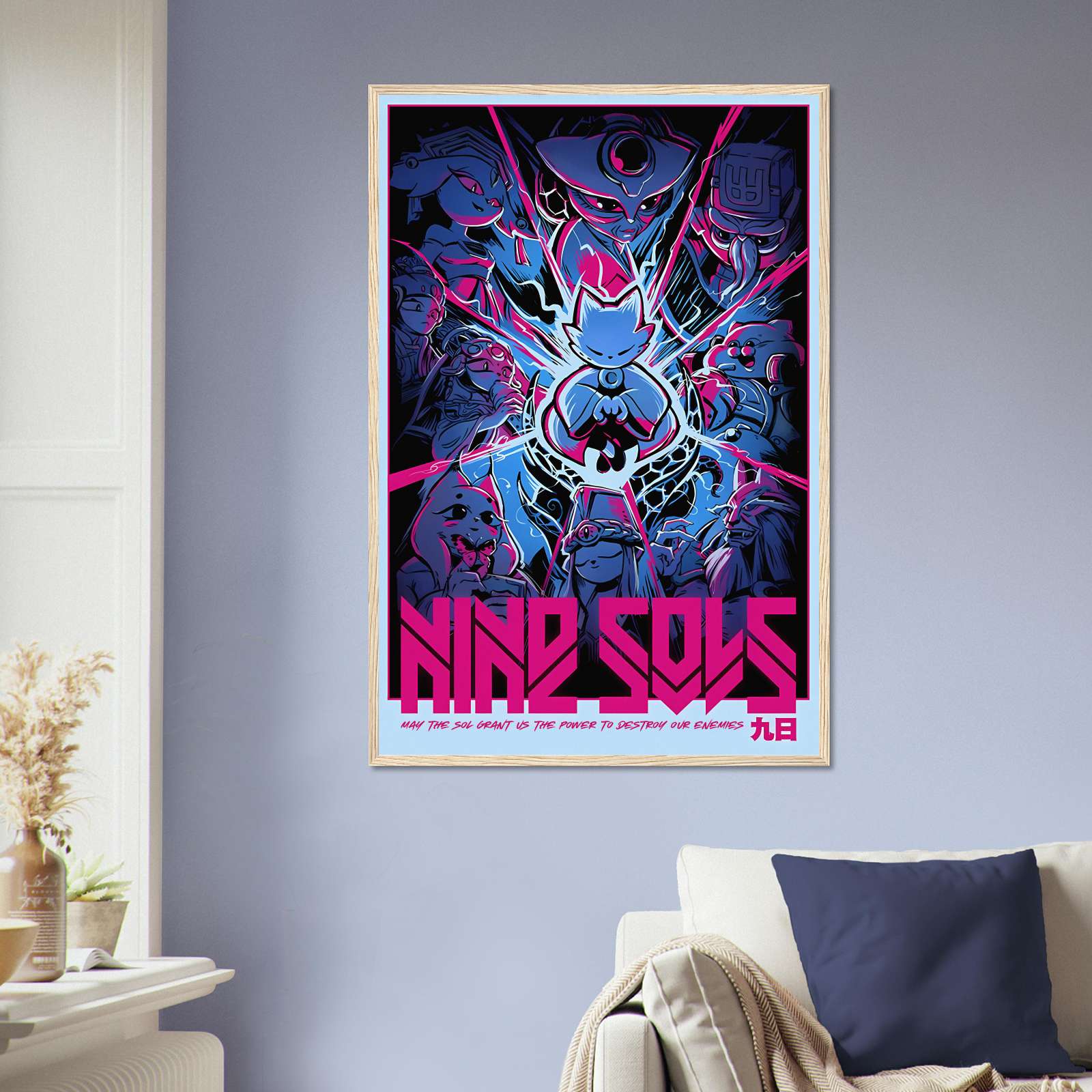 Nine Sols Game Poster, Gaming Poster, Full-Size Poster, Ready to Hang ...