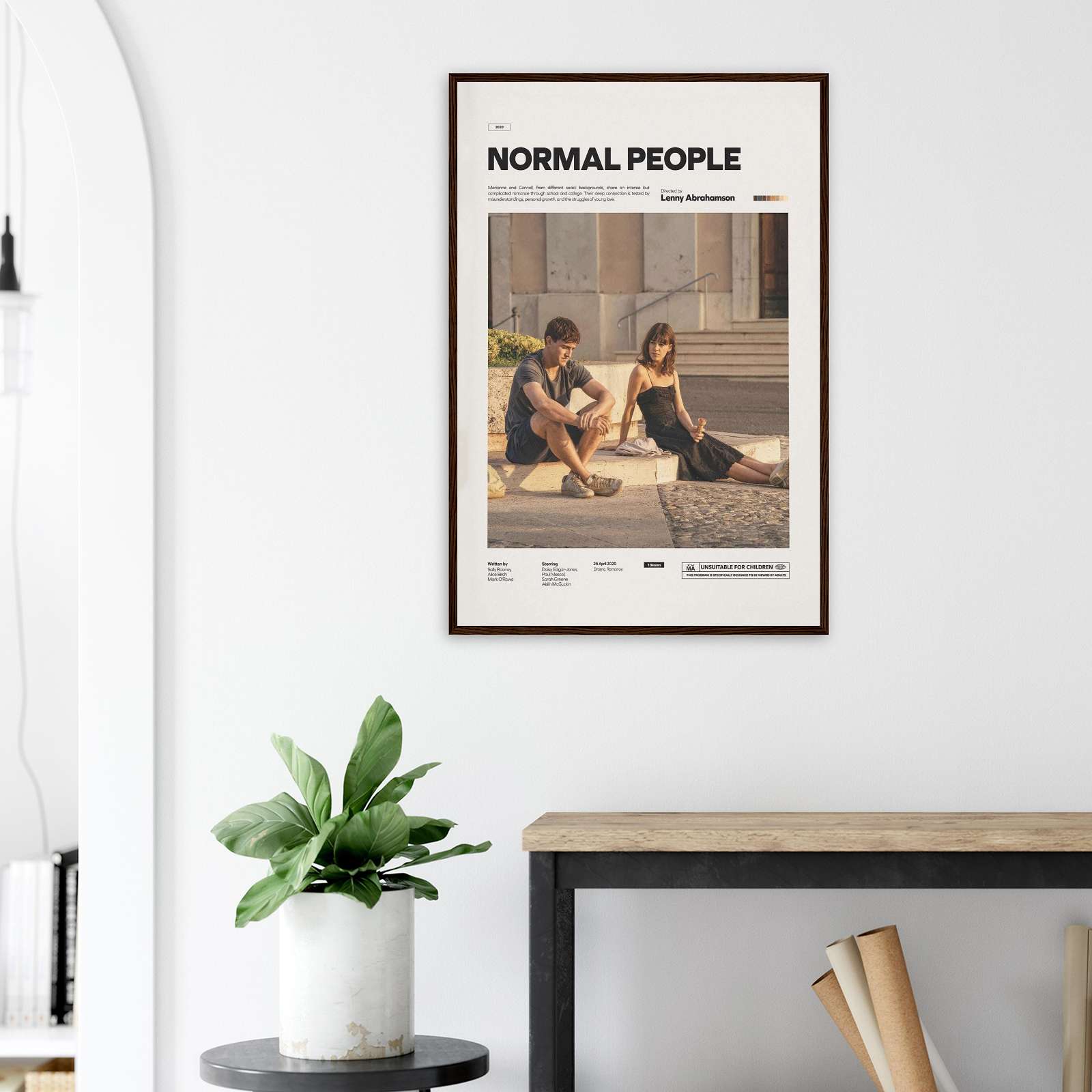 Normal People Tv Series Poster, Glossy Paper Movie Poster, Full-Size ...