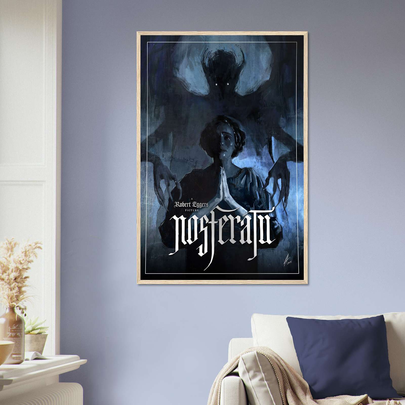 Nosferatu (2024) Movie Poster, Full-Size Movie Poster, Ready to Hang ...