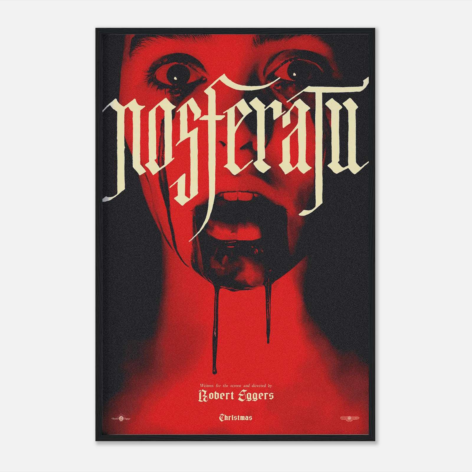 Nosferatu 2024 Movie Poster 2, Full-Size Movie Poster, Ready to Hang ...
