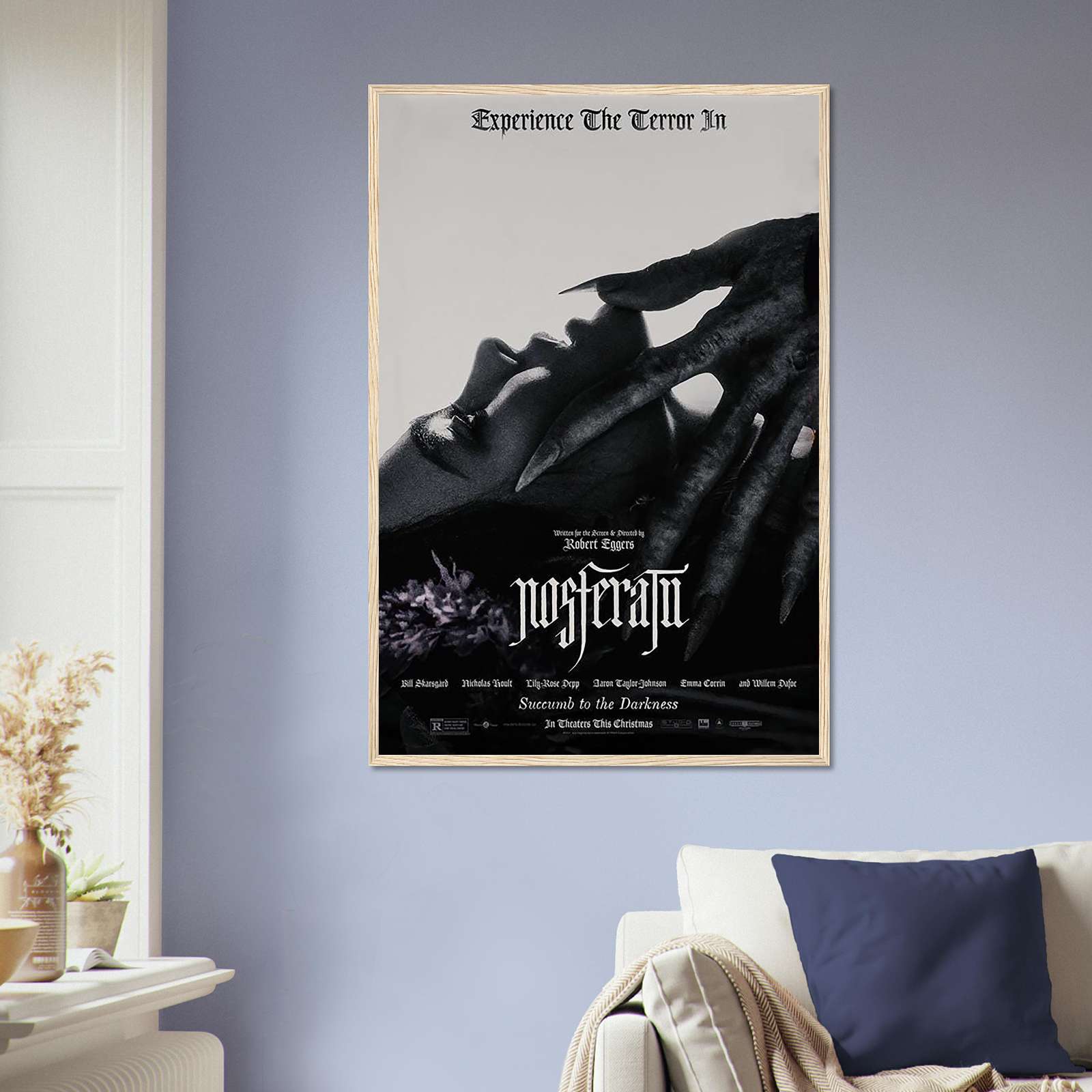 Nosferatu 2024 Movie Poster Wall Art Decor Rome Decor Film Poster, Full ...