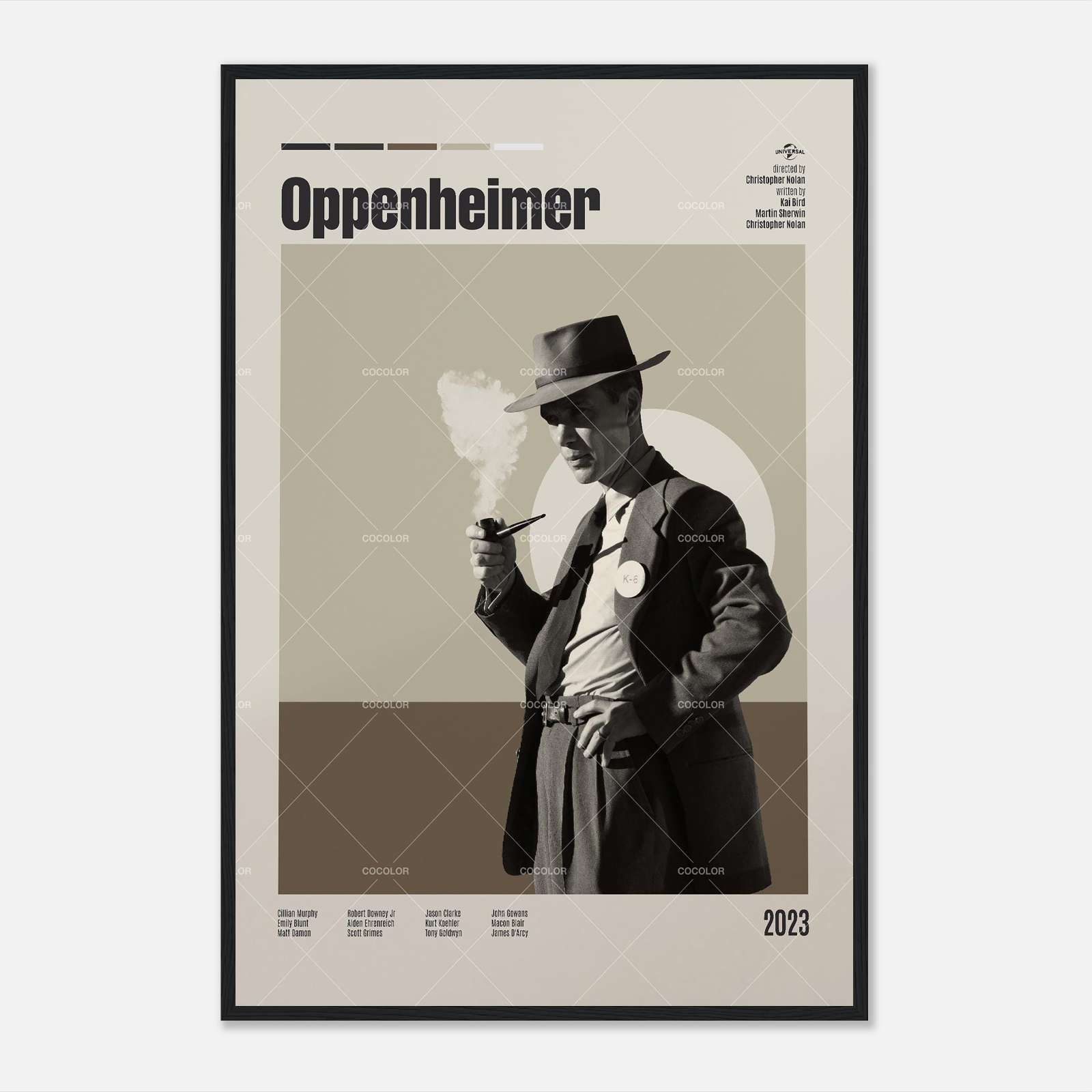 Oppenheimer Movie Poster, Oppenheimer Film Poster, Movie Poster 1, Full ...