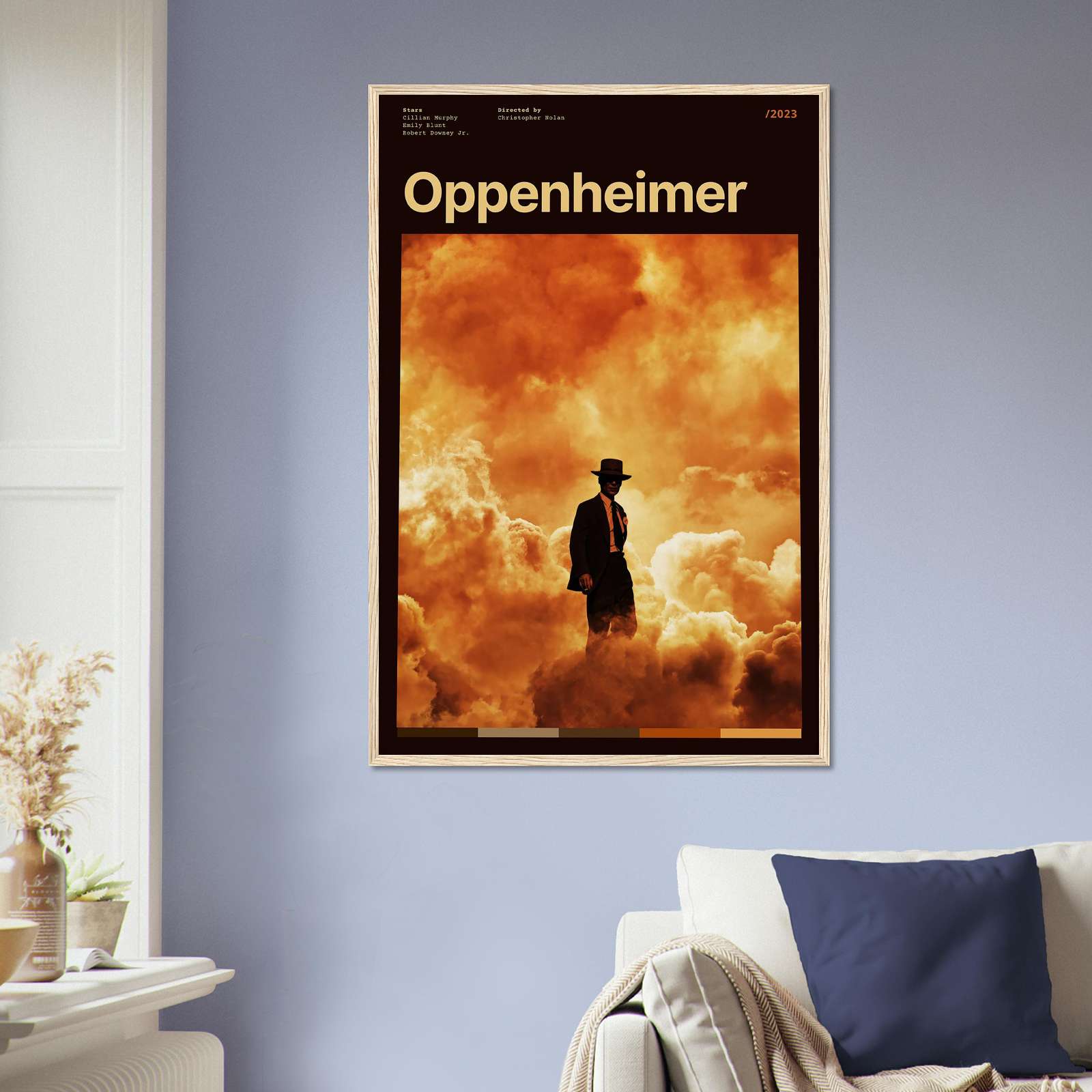Oppenheimer Movie Poster, Oppenheimer Poster, Christopher Nolan Movie ...